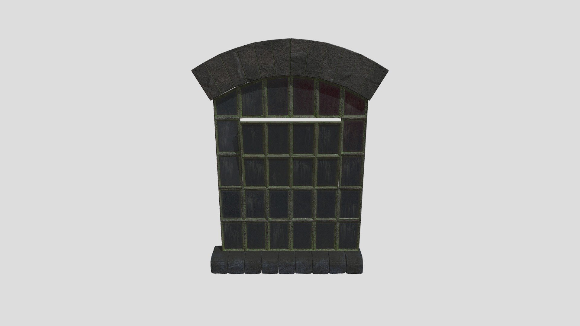 Large warehouse window with opening - Buy Royalty Free 3D model by Stoo ...