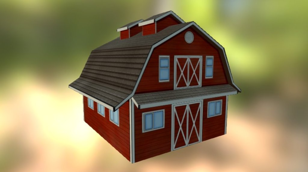 Barn1 - 3D model by horacekeung [413cacd] - Sketchfab