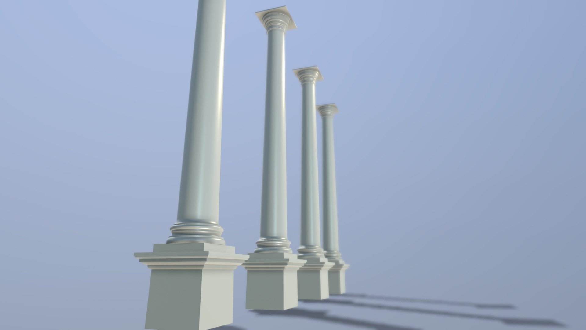 Roman Column's Doric - 3D model by nicoleta.andreia [413d00a] - Sketchfab