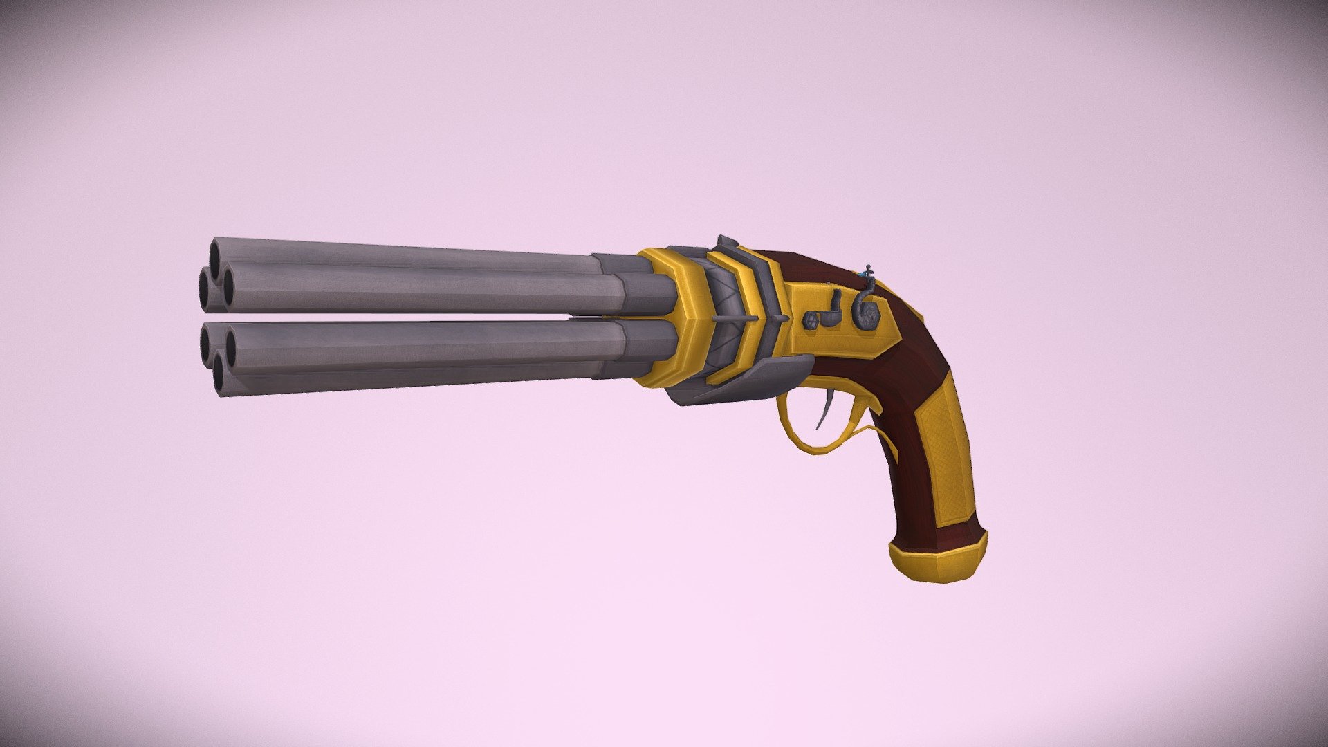 Flintlock - 3D model by Thornius [413d7e5] - Sketchfab