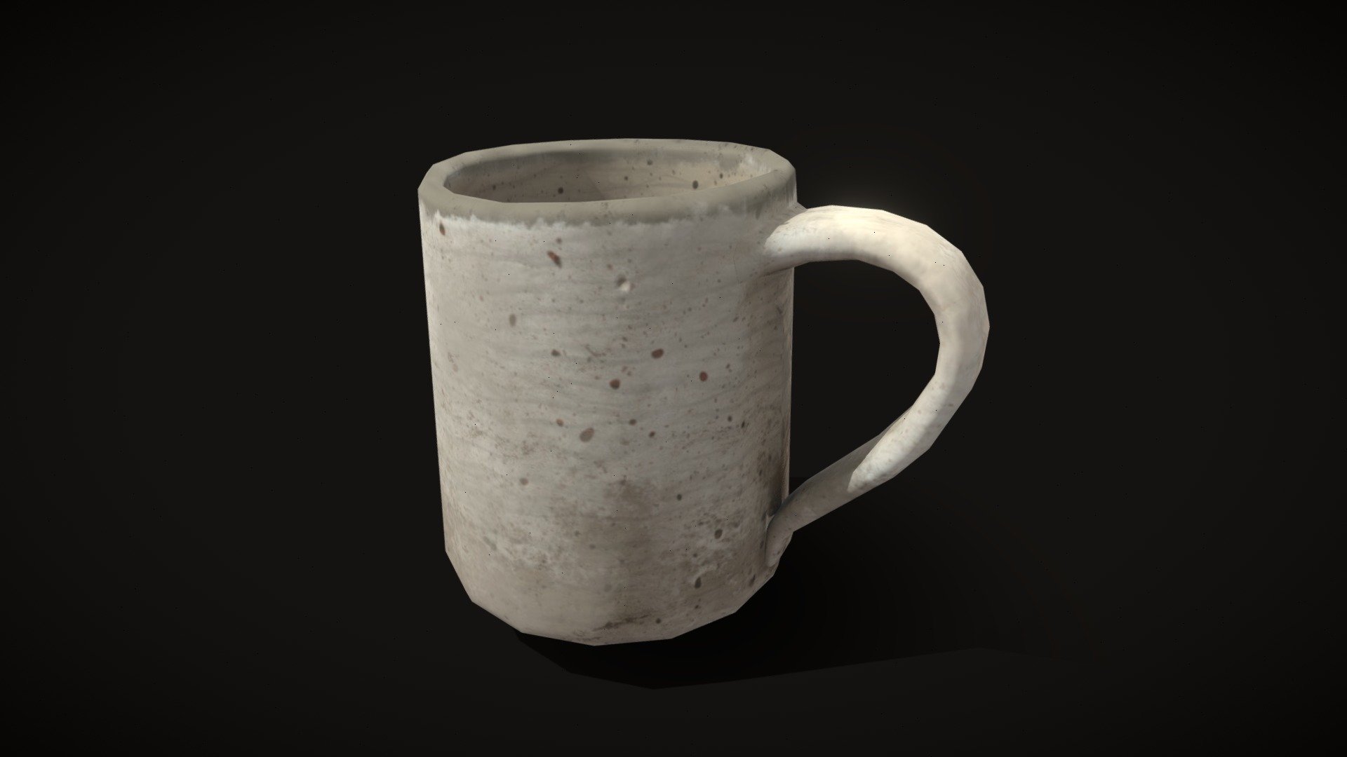 Ceramic Coffee Mug – Game Ready Prop (PBR, 1K) - 3D model by Jack ...