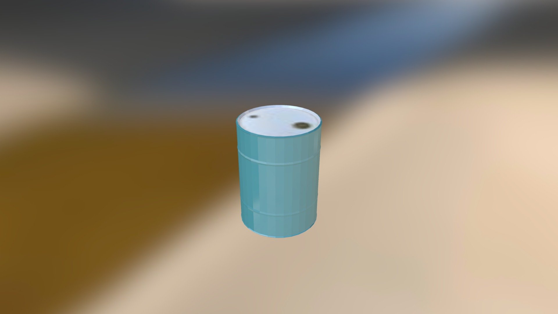 Blue Barrel - Download Free 3D model by sookendestroy1 [413e2a1 ...
