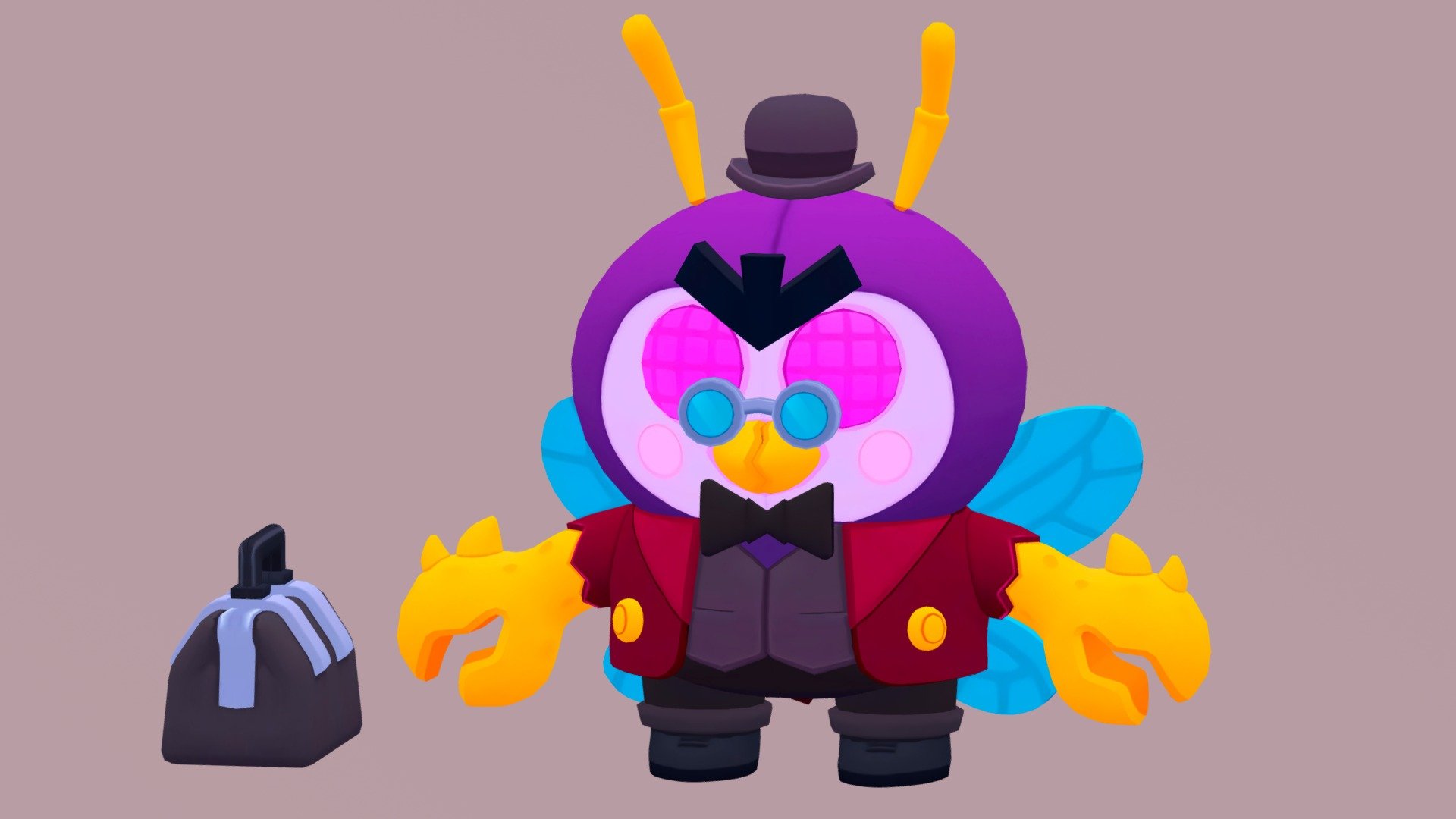 brawl stars Mr Fly - Download Free 3D model by eladri011 (@eladri ...