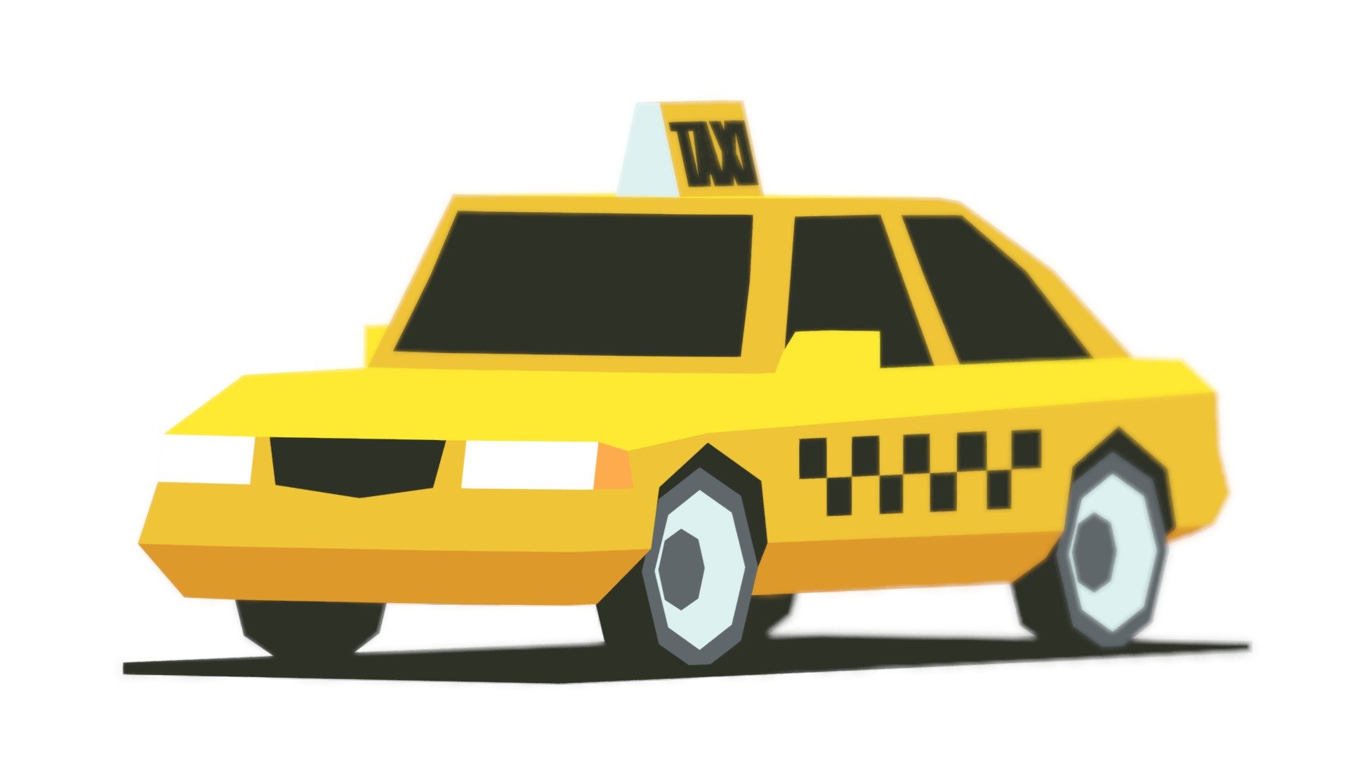 taxi car - Buy Royalty Free 3D model by Ino Esteves (@imesteves ...