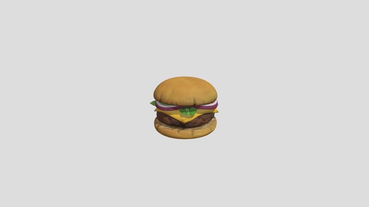 Burgers 3D models - Sketchfab