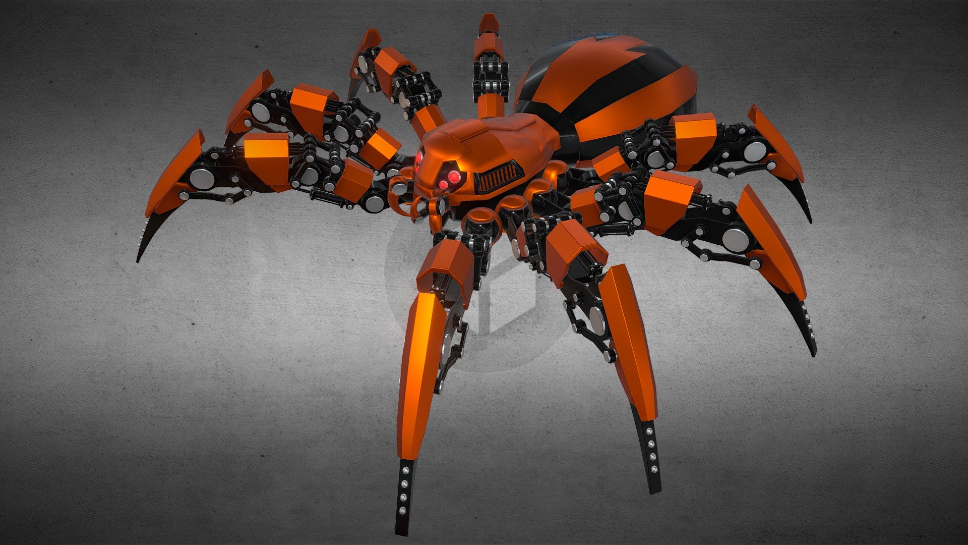 Mechanical Spider - 3D model by Adam the Amazing (@AdamtheAmazing ...