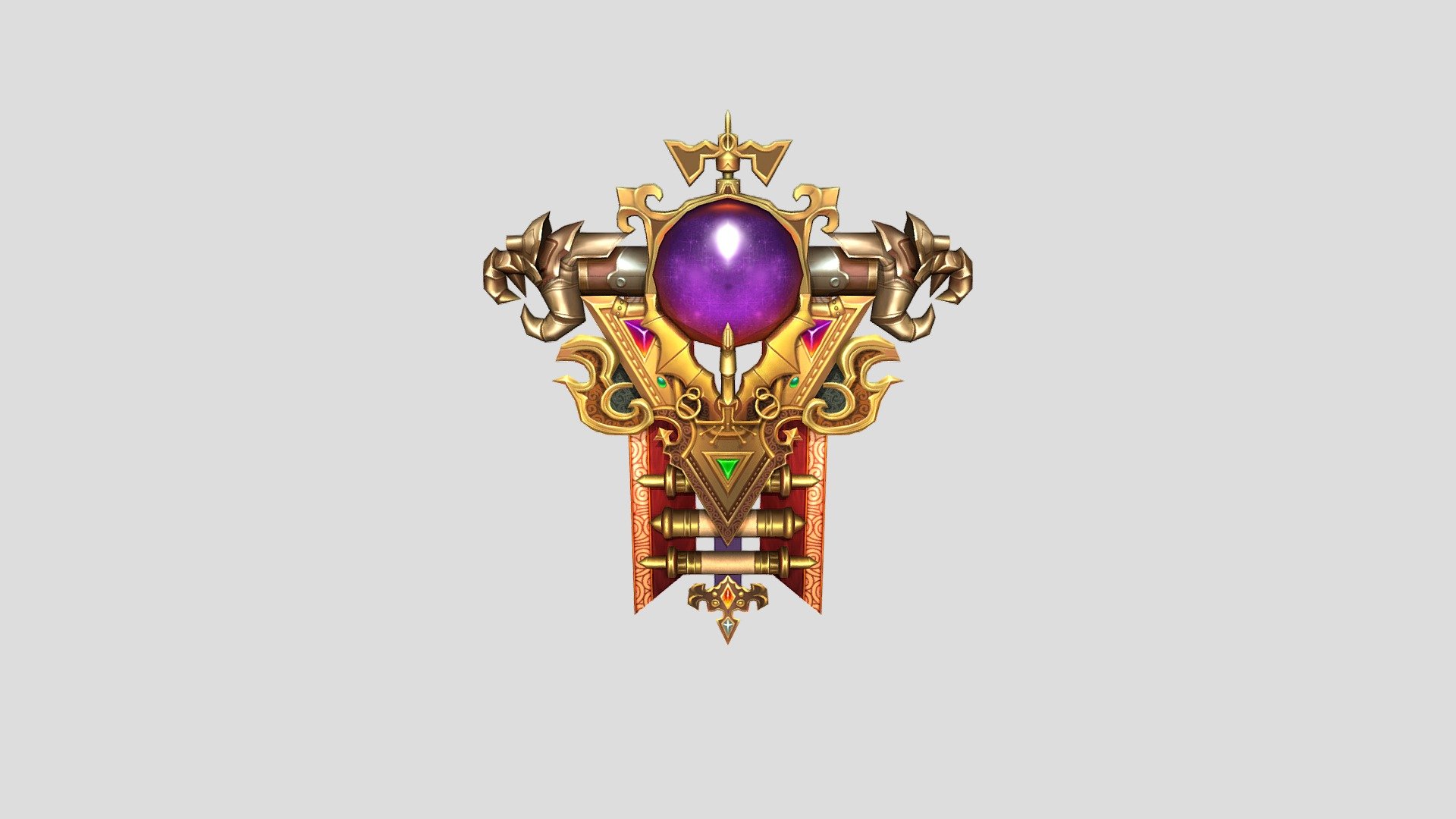 Crystal Banner - 3D model by yijianjun [4141d58] - Sketchfab