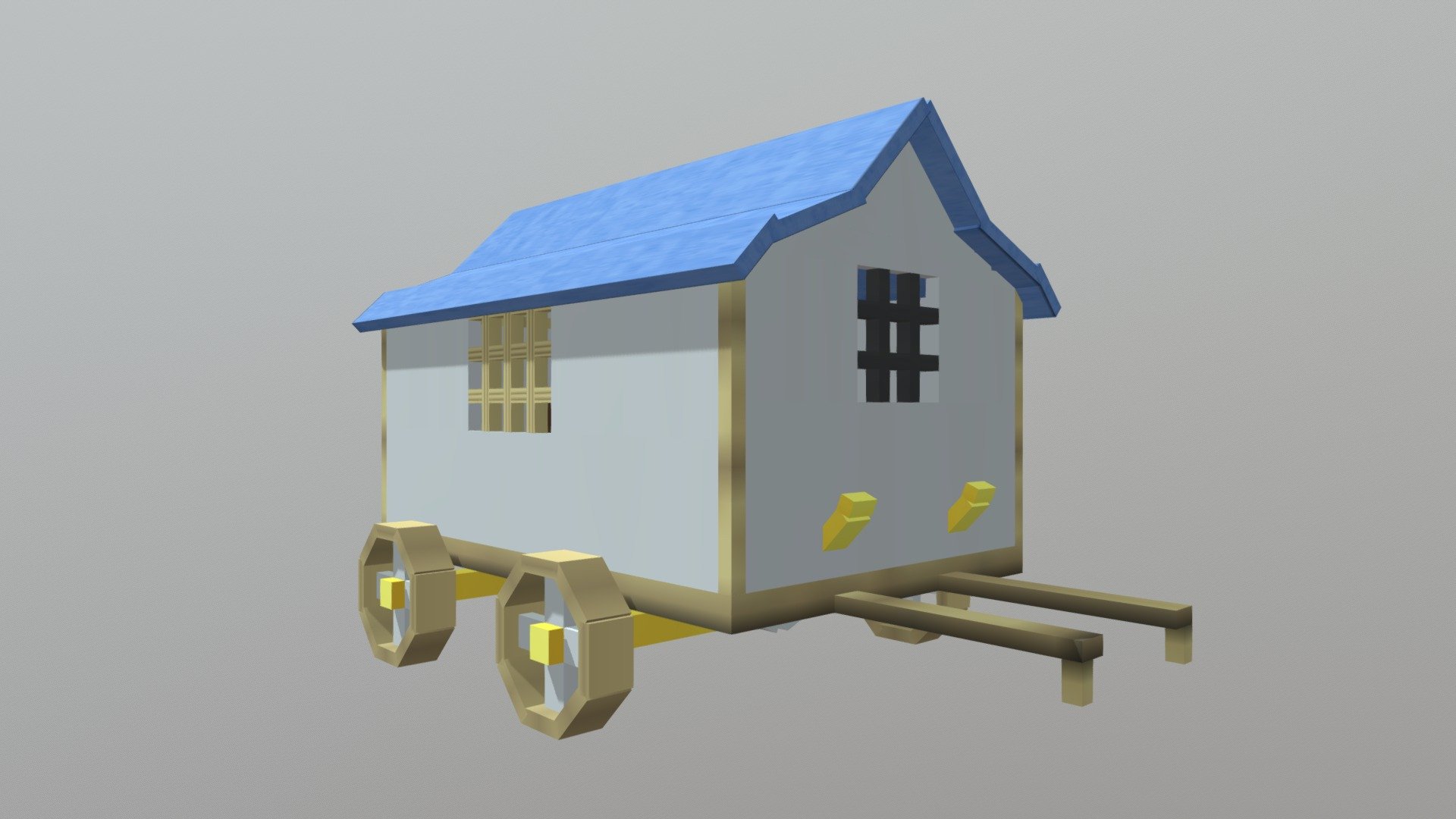 Royal Carriage - 3D model by GPfaffle [41423d0] - Sketchfab