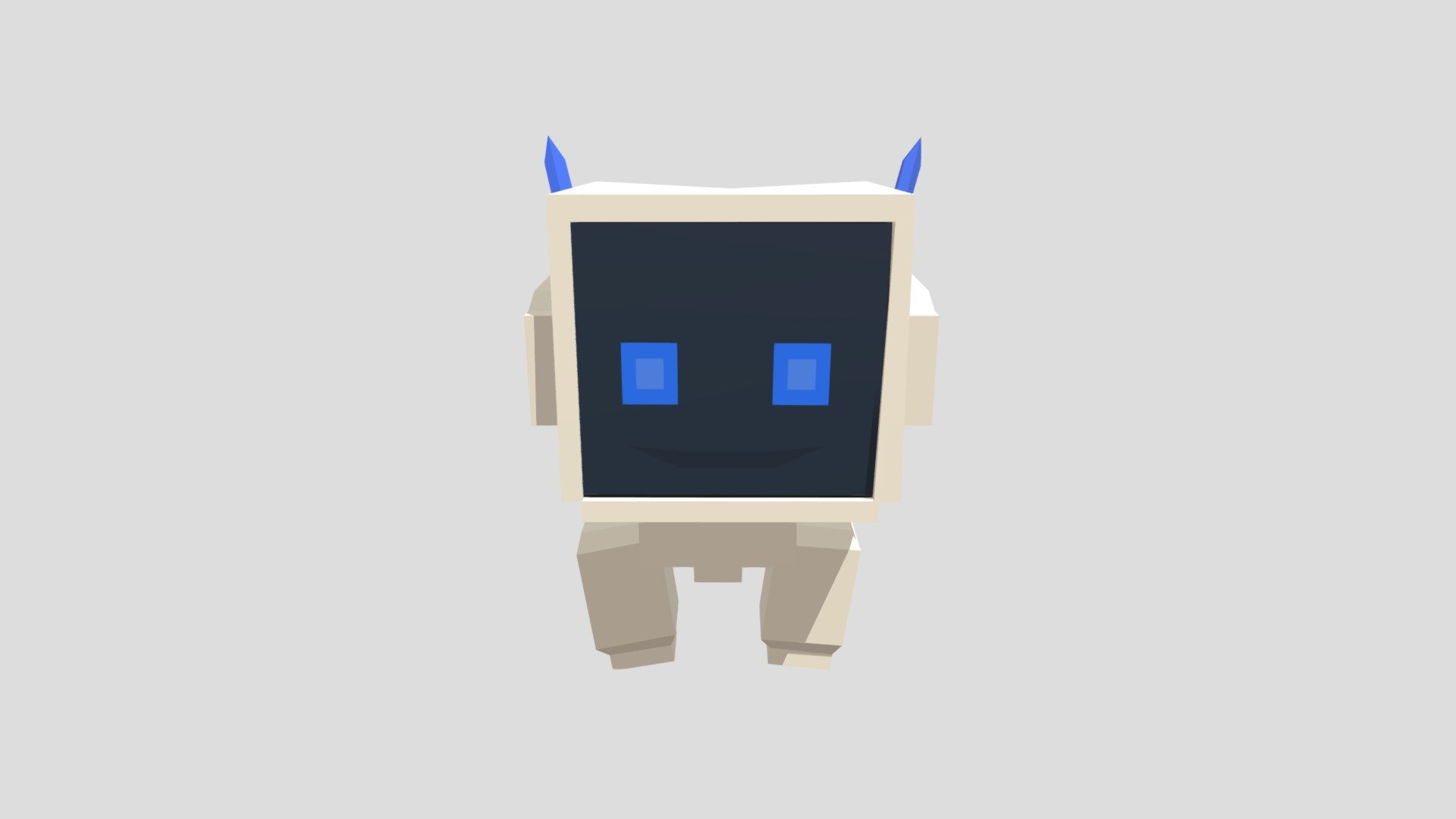 Robot 3d Model By Slavasergeev234 [4142a85] Sketchfab