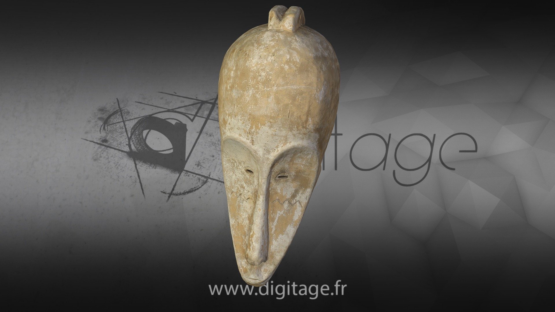 Mazedia - Masque Fang - 3D model by Digitage [41439d5] - Sketchfab