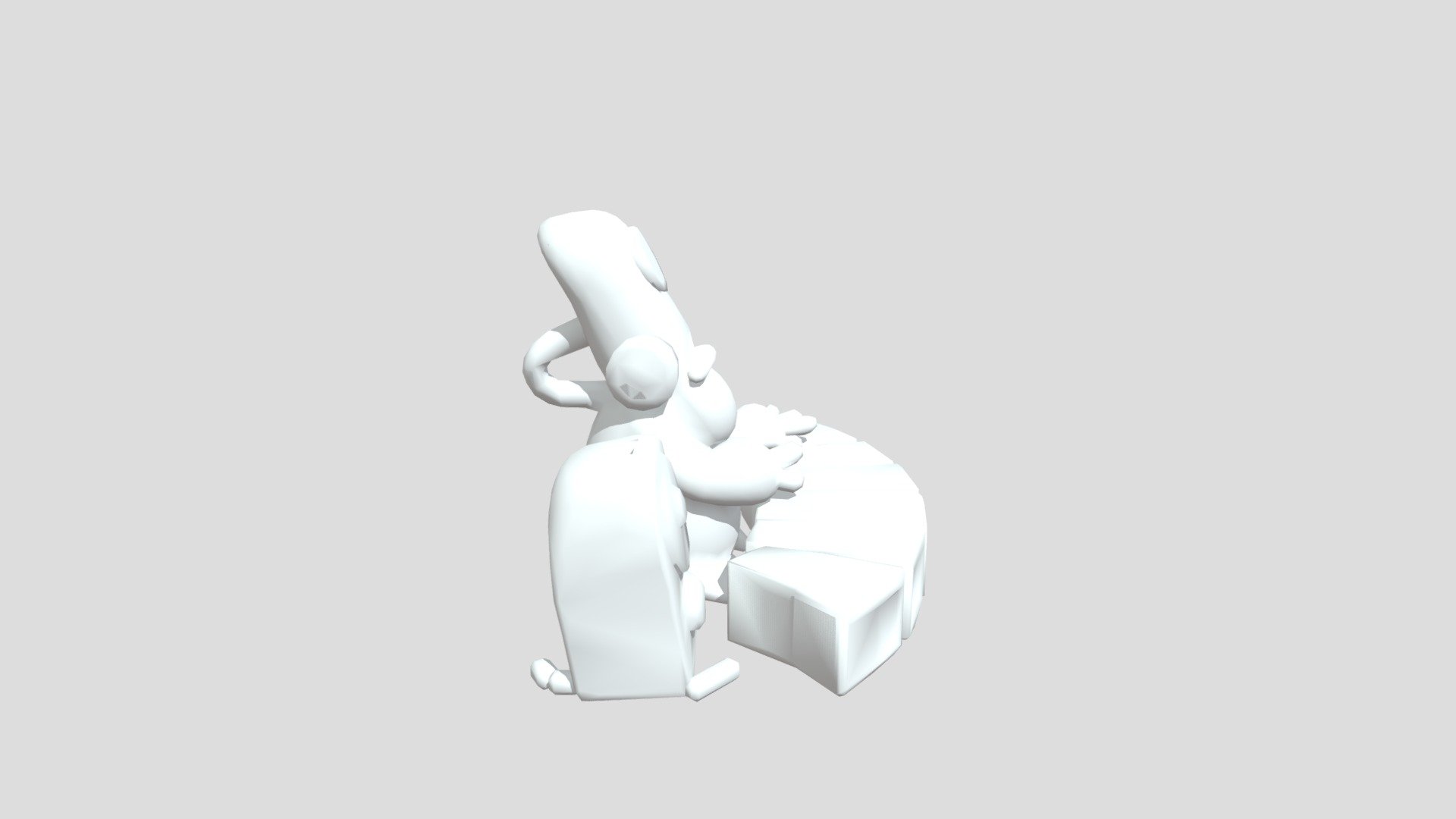 Ice+throne+3d+model - 3D model by deedgea [4144a61] - Sketchfab