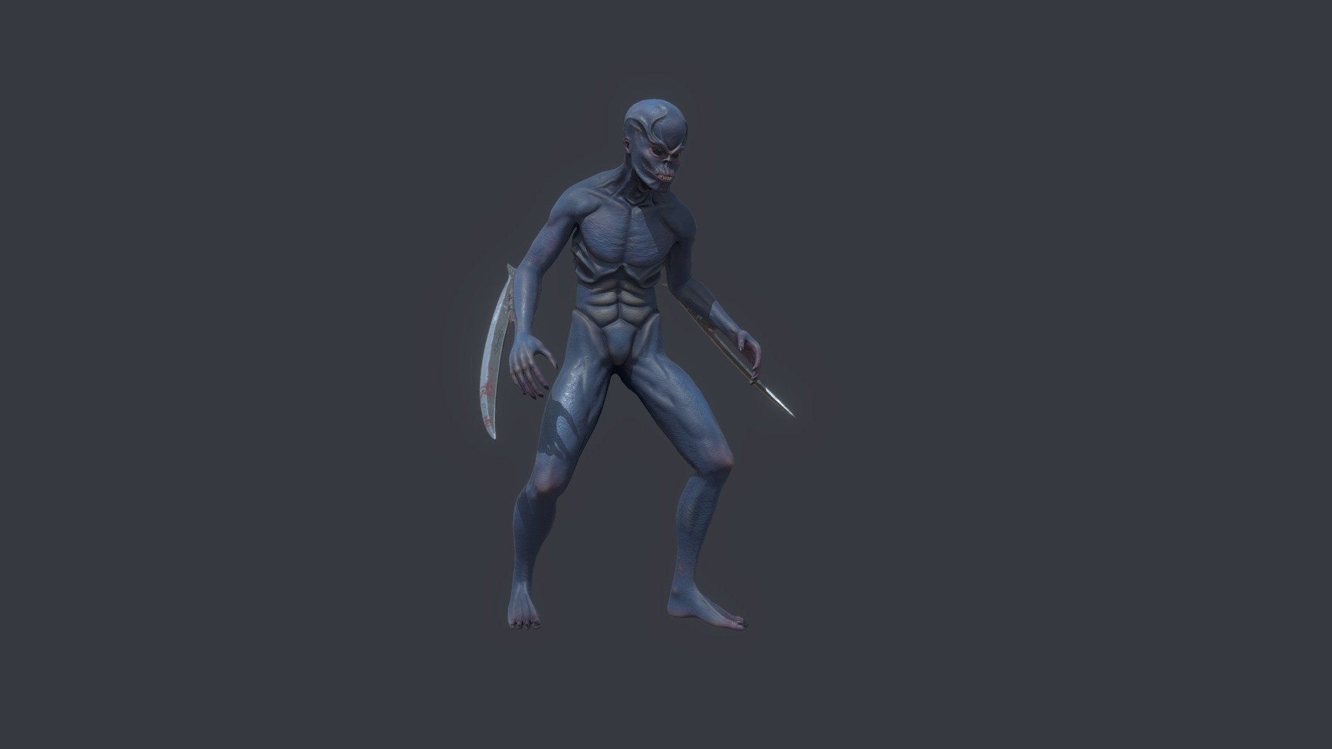 Alien Assassin - 3D model by Konstantin Kaftaykin (@3dKostya) [4144e58 ...