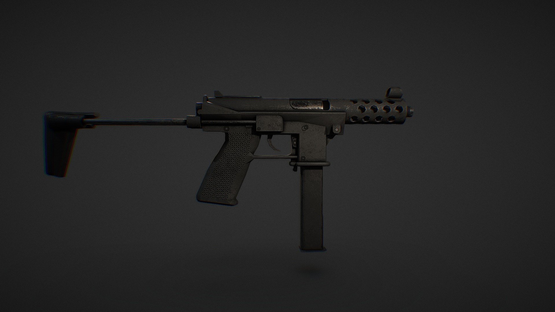 TEC 9 - 3D model by guillealvarezdib [4144ebe] - Sketchfab