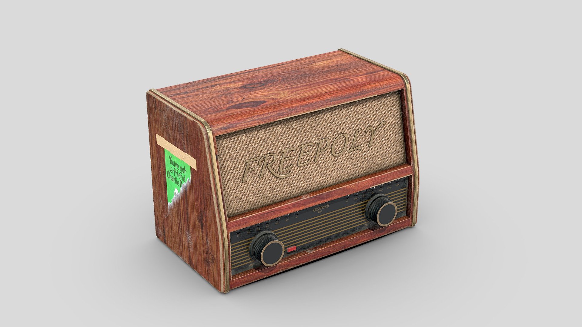 Radio-Freepoly.org - Download Free 3D model by Freepoly.org (@blackrray ...