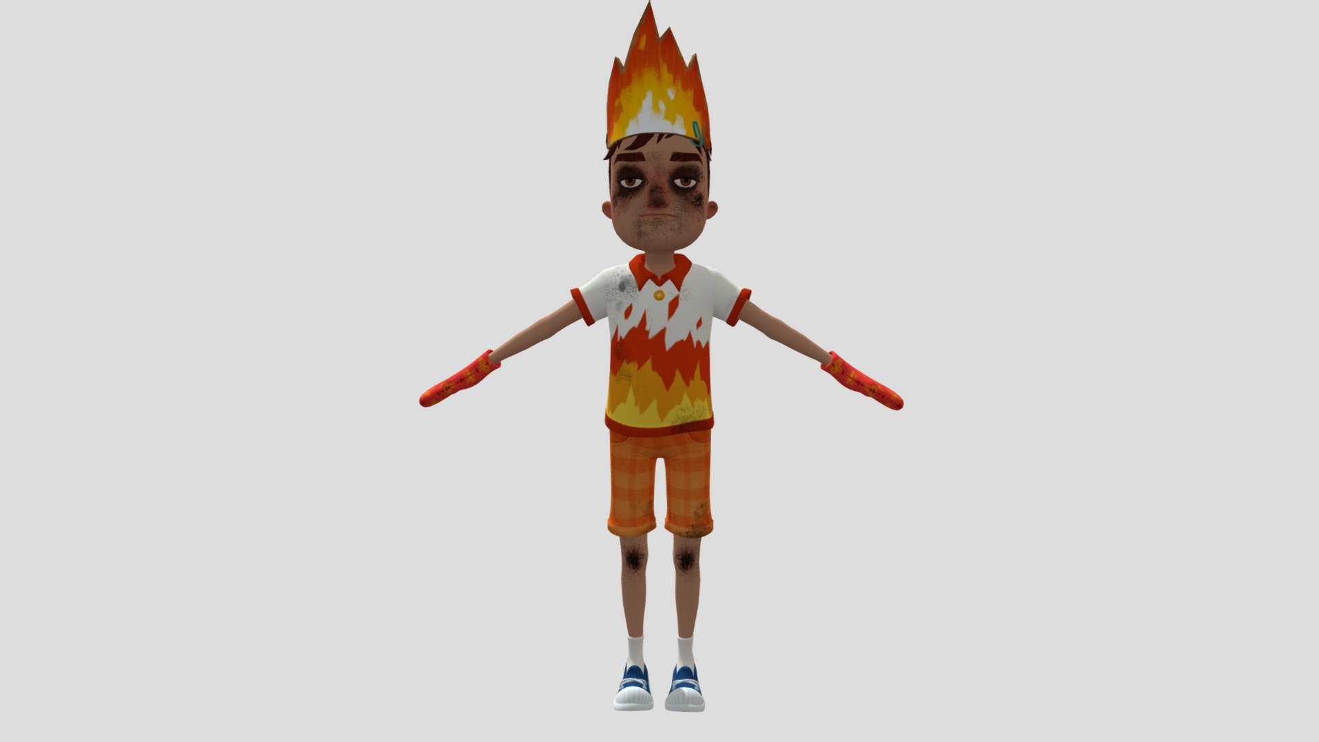 Hello Neighbor: Hide And Seek - Fire Aaron/Son - Download Free 3D model ...