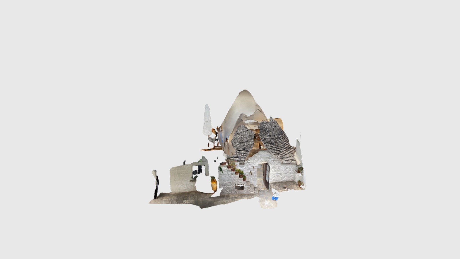 Trullo 2 - Download Free 3D model by Darkhunter82 [4147de3] - Sketchfab