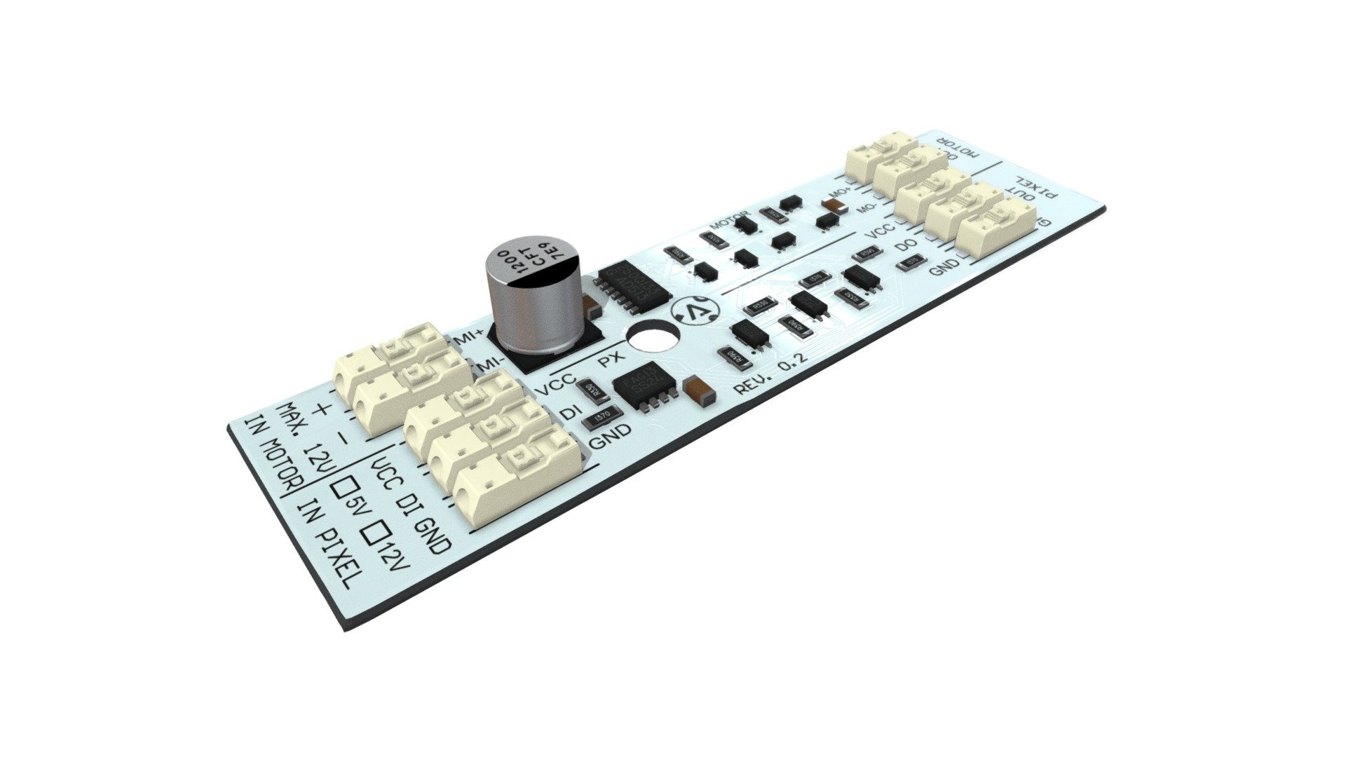 PIXEL - MOTOR MODULE - 3D model by turbletone [4148211] - Sketchfab