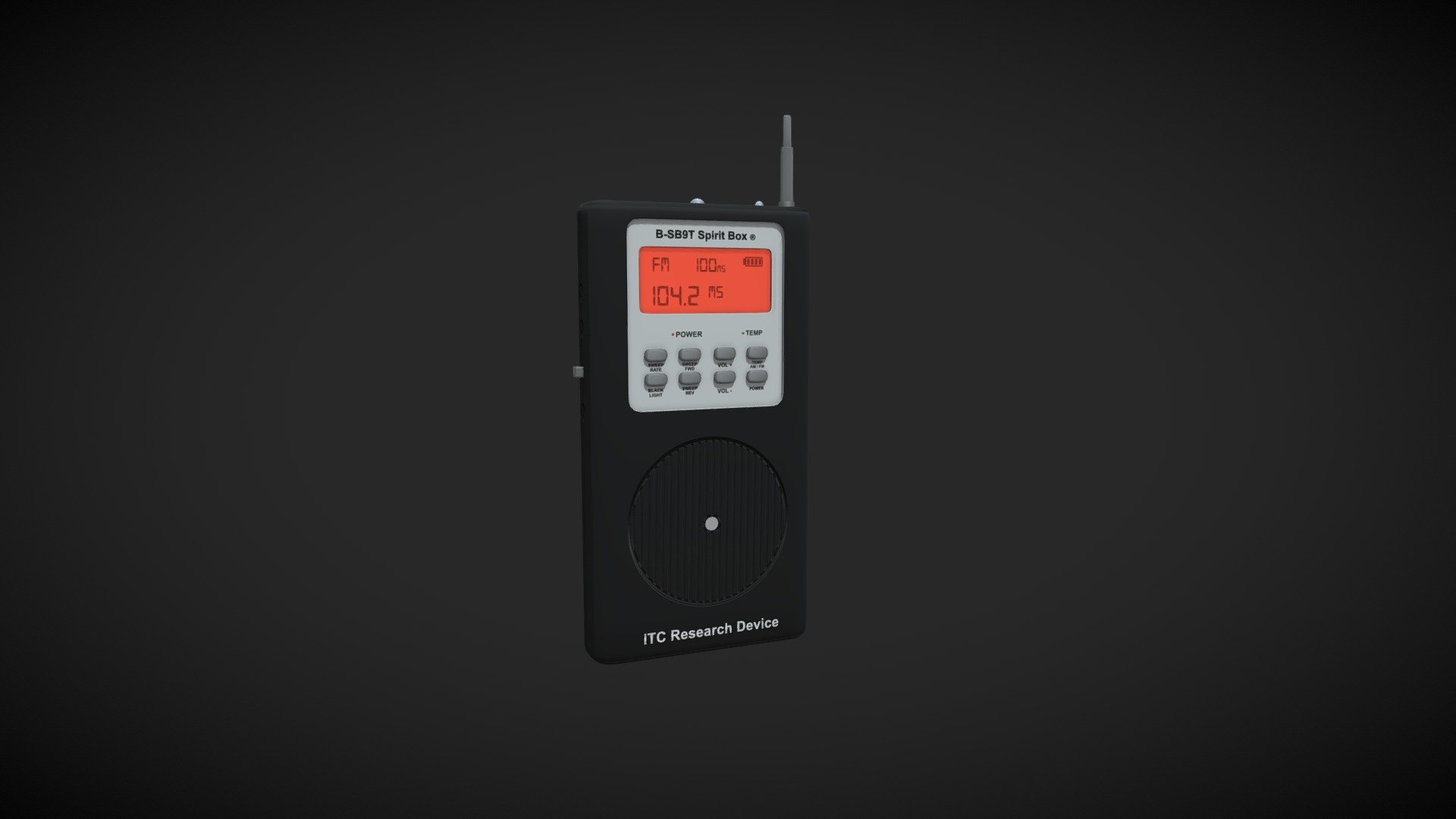 Spirit box - 3D model by Karsten S. (@Iwack) [414899d] - Sketchfab