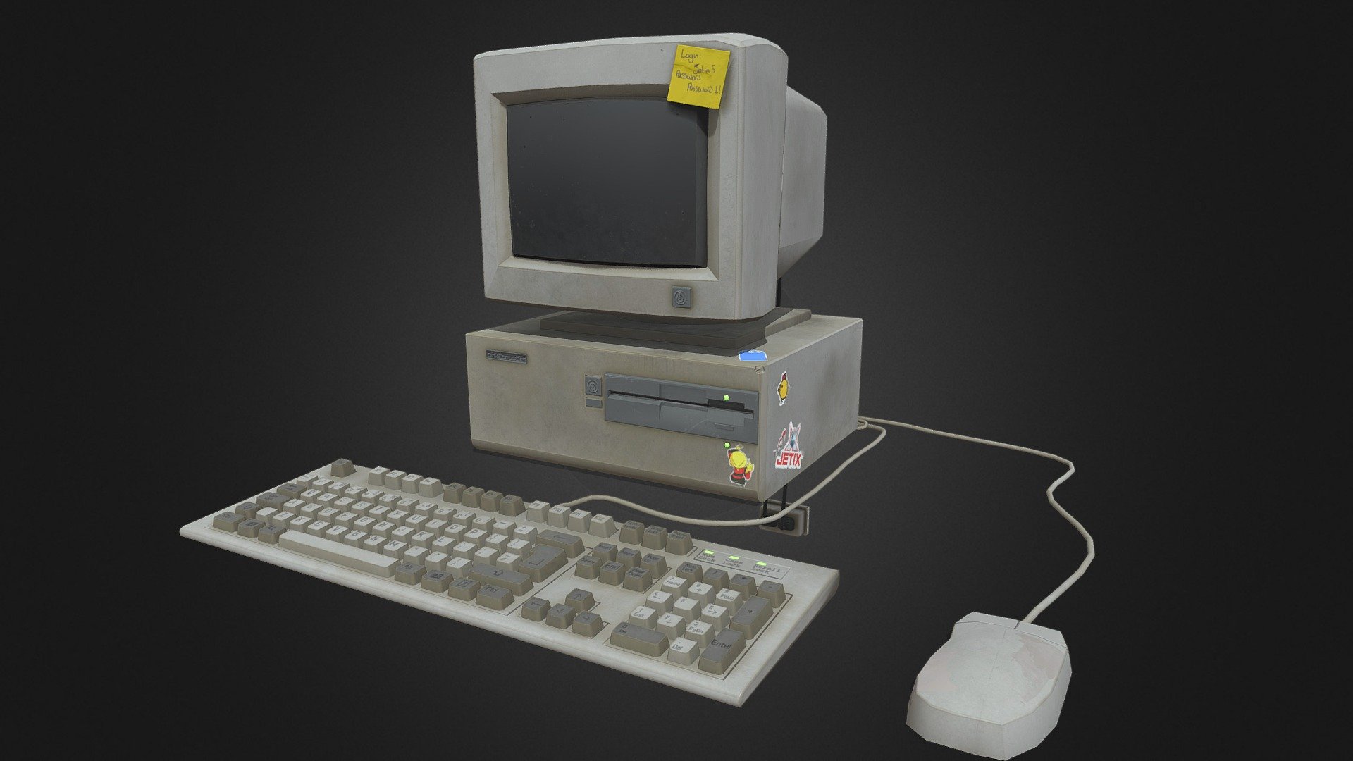 "Family Computer" Hero Asset - 3D model by NextGenLuke [4148eec ...