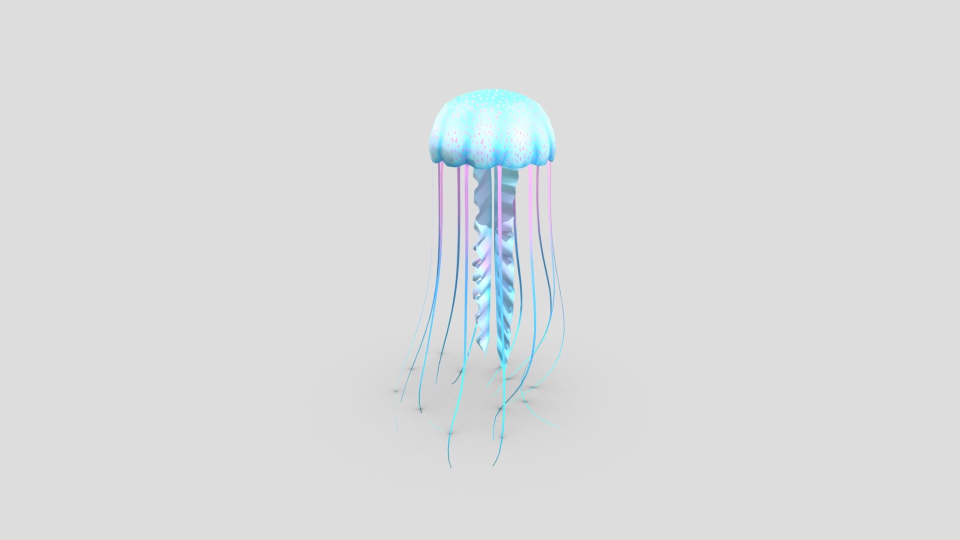 Glowing Jelly Fish - Download Free 3D model by MR.ELITE ...