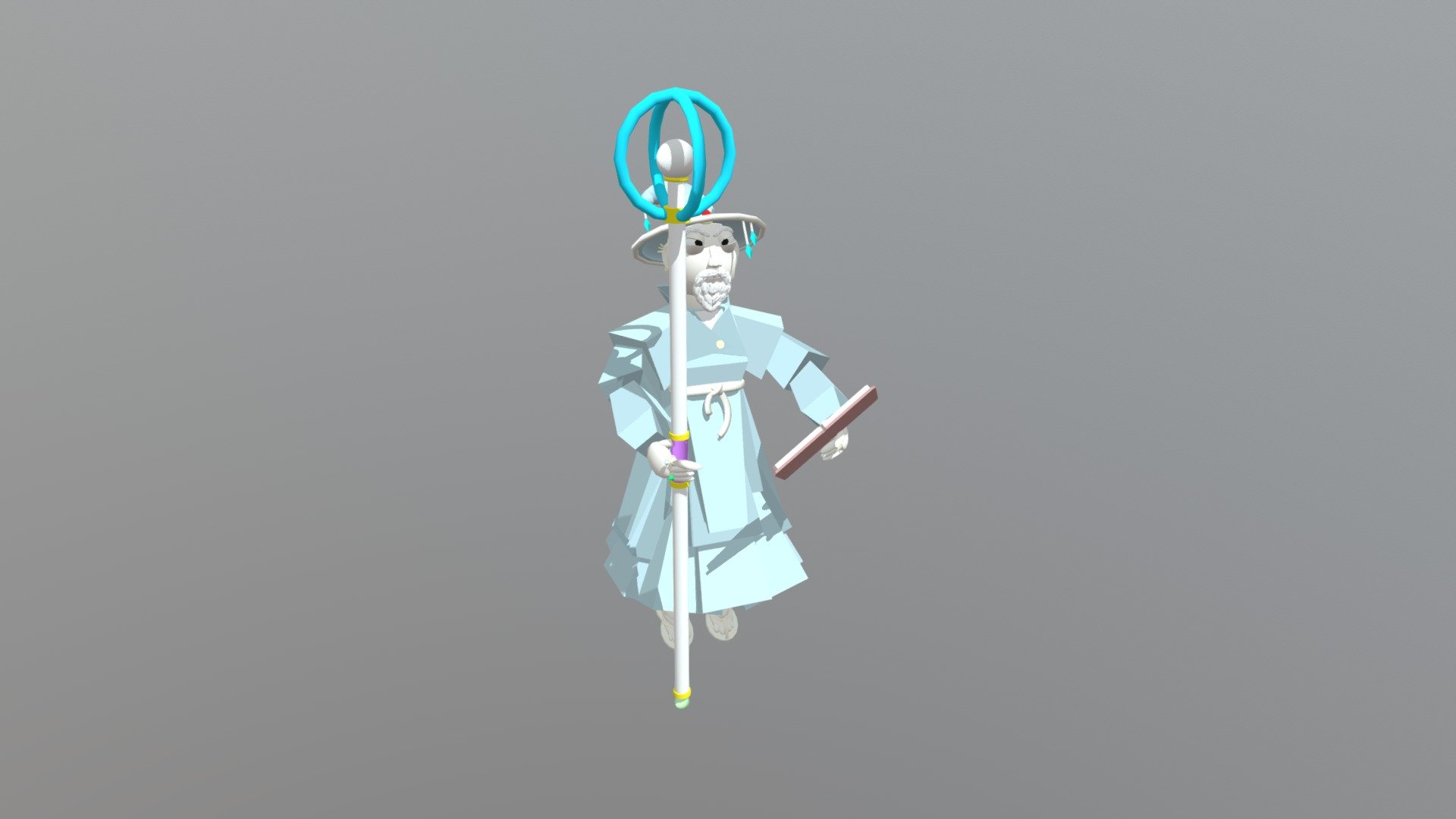 Wizard Model - Buy Royalty Free 3D model by globalshizaku [414ad74 ...