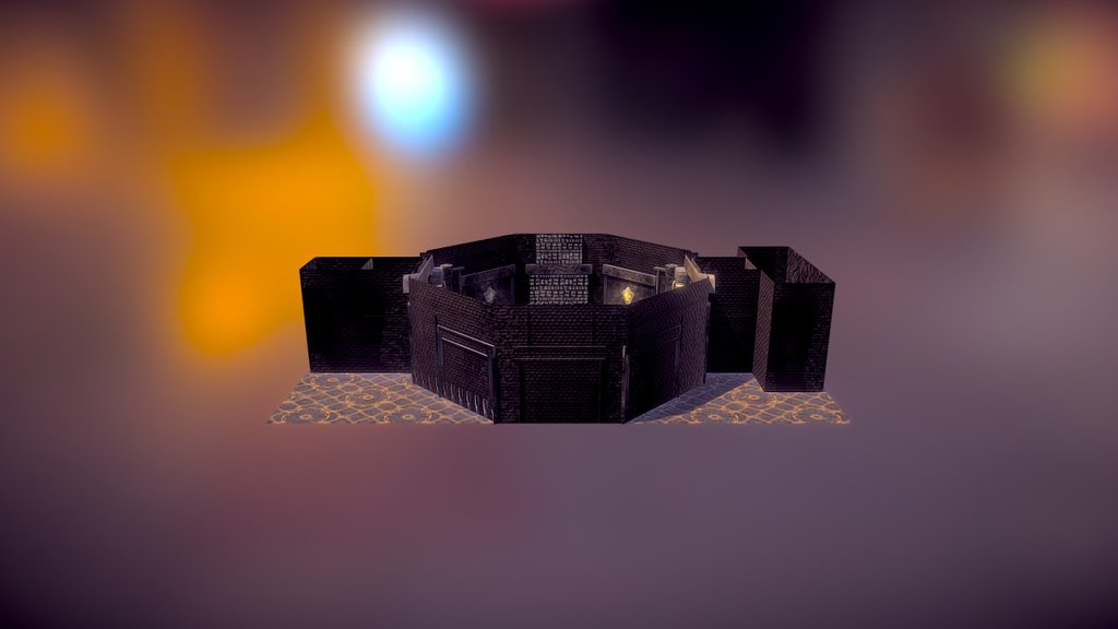 Dungeon Final Boss - 3D model by adrianmendez [414b5fa] - Sketchfab