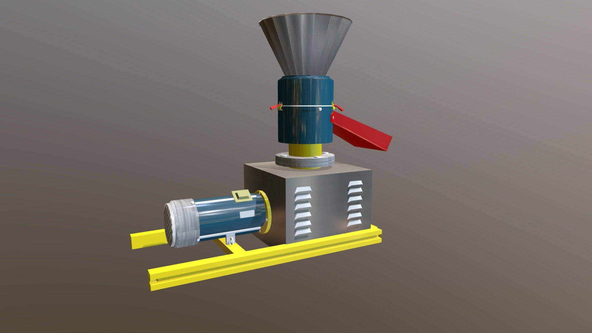 Cassava Machine - 3D model by JR JAROEN (@jutatip) [414becc] - Sketchfab