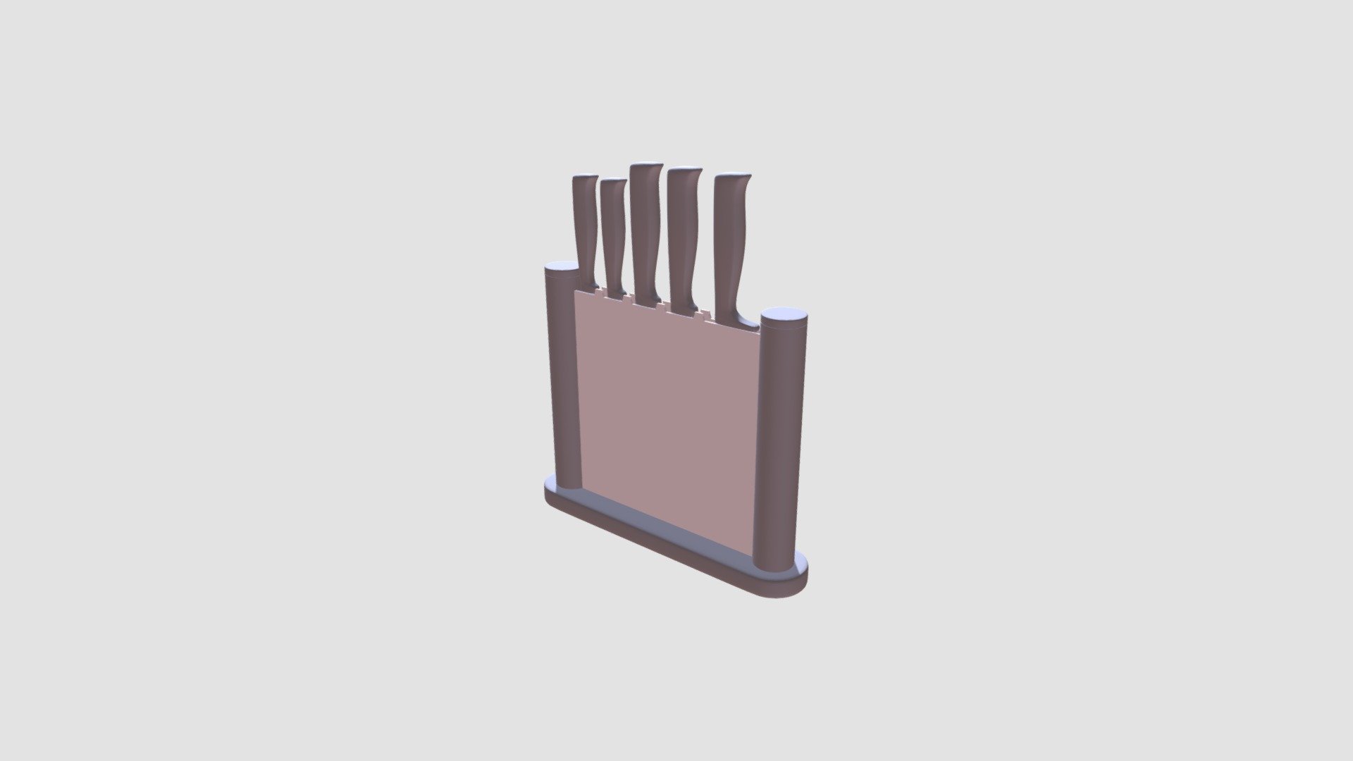 knife rack - Buy Royalty Free 3D model by Evermotion [414c2a7 ...