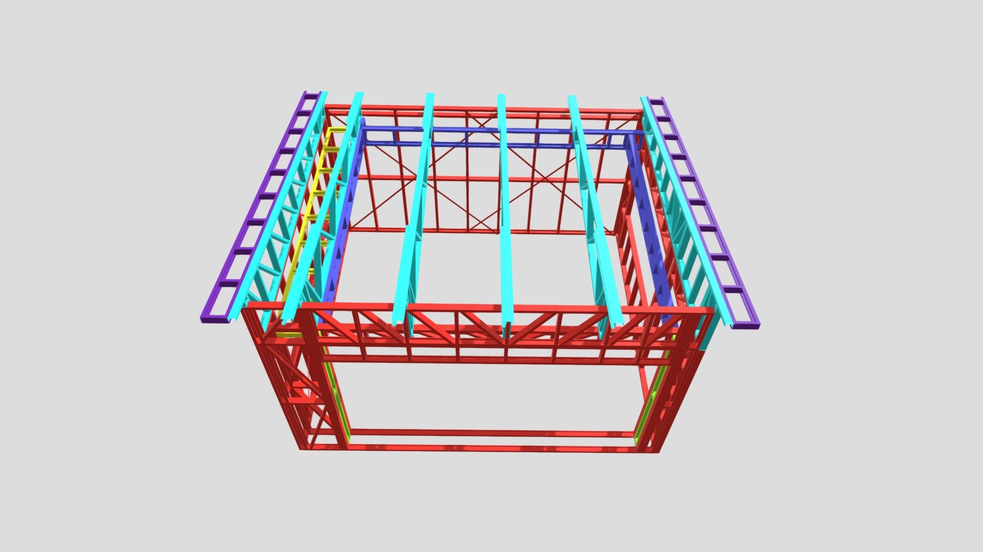 3MT POOL GYM CABANA - RETRACTABLE SCREENS - 3D model by shane3mt ...