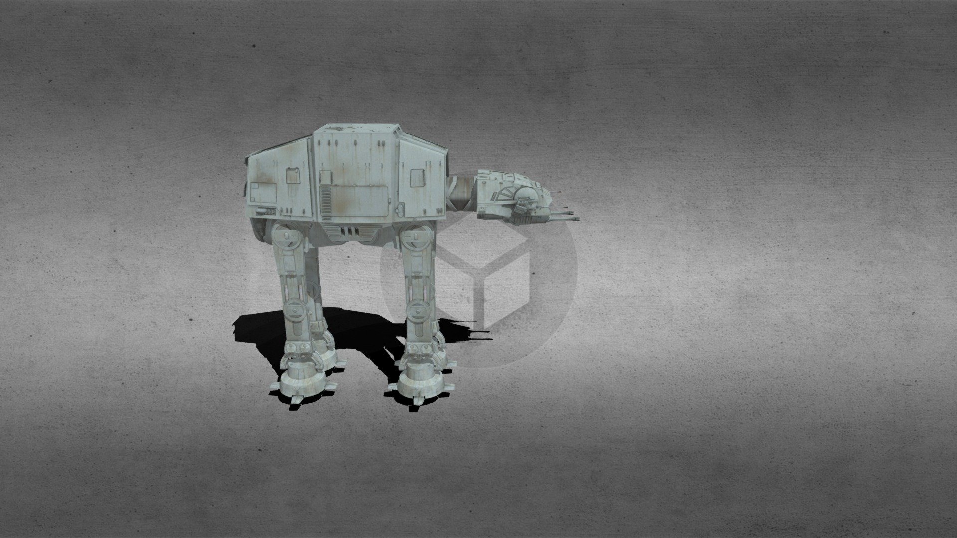 AT-AT - 3D model by Roman71 [414d682] - Sketchfab