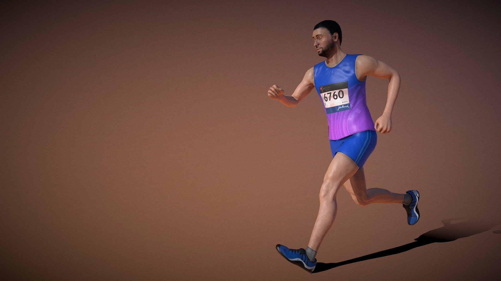 Sports Guy - Download Free 3D model by DivyeSh PanchAl (@DivyeSh ...