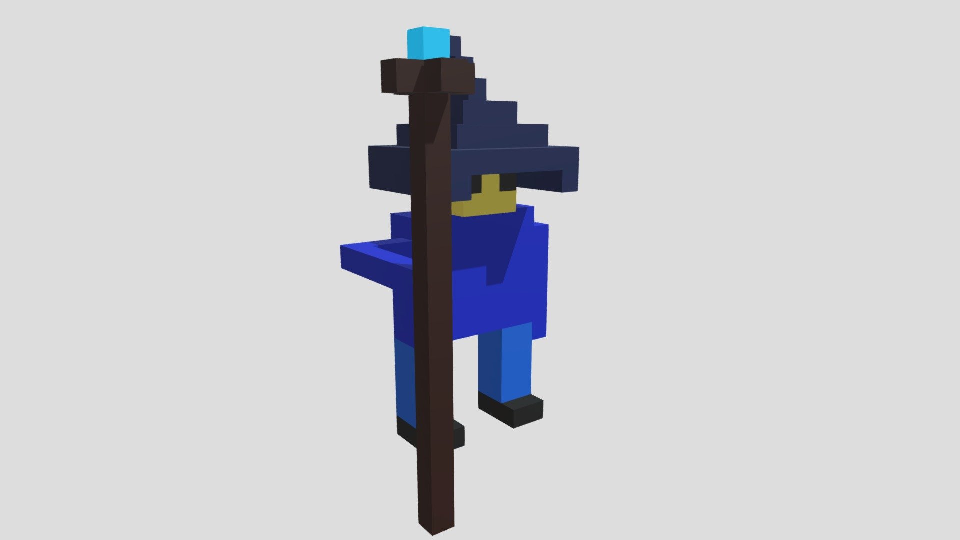 Mage - Download Free 3D model by _WonderBoy_ [414ea76] - Sketchfab