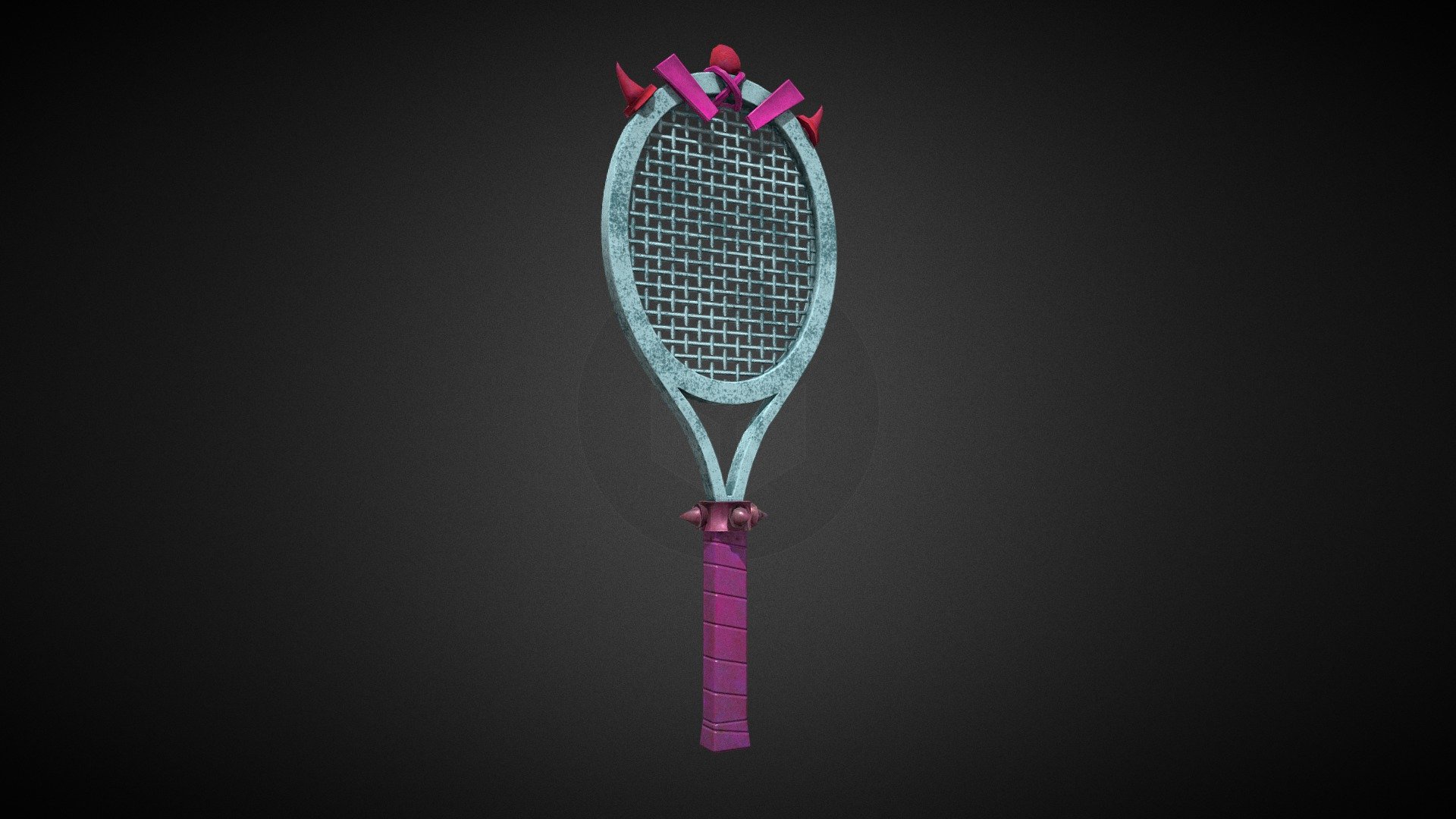 Tennis Racket - 3D model by KaiKai (@XCKai) [414f823] - Sketchfab