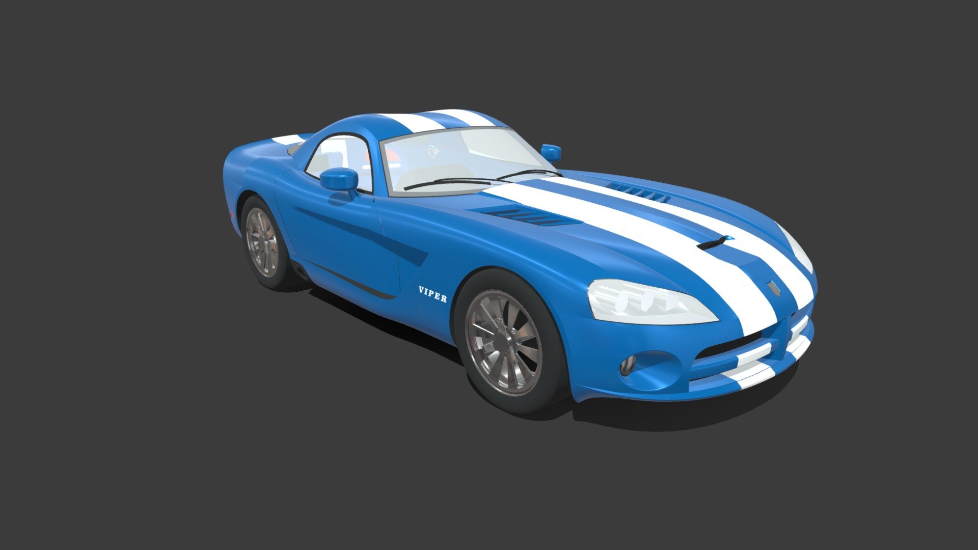 Dodge Viper - Buy Royalty Free 3D model by 3DDomino [41504e5 ...