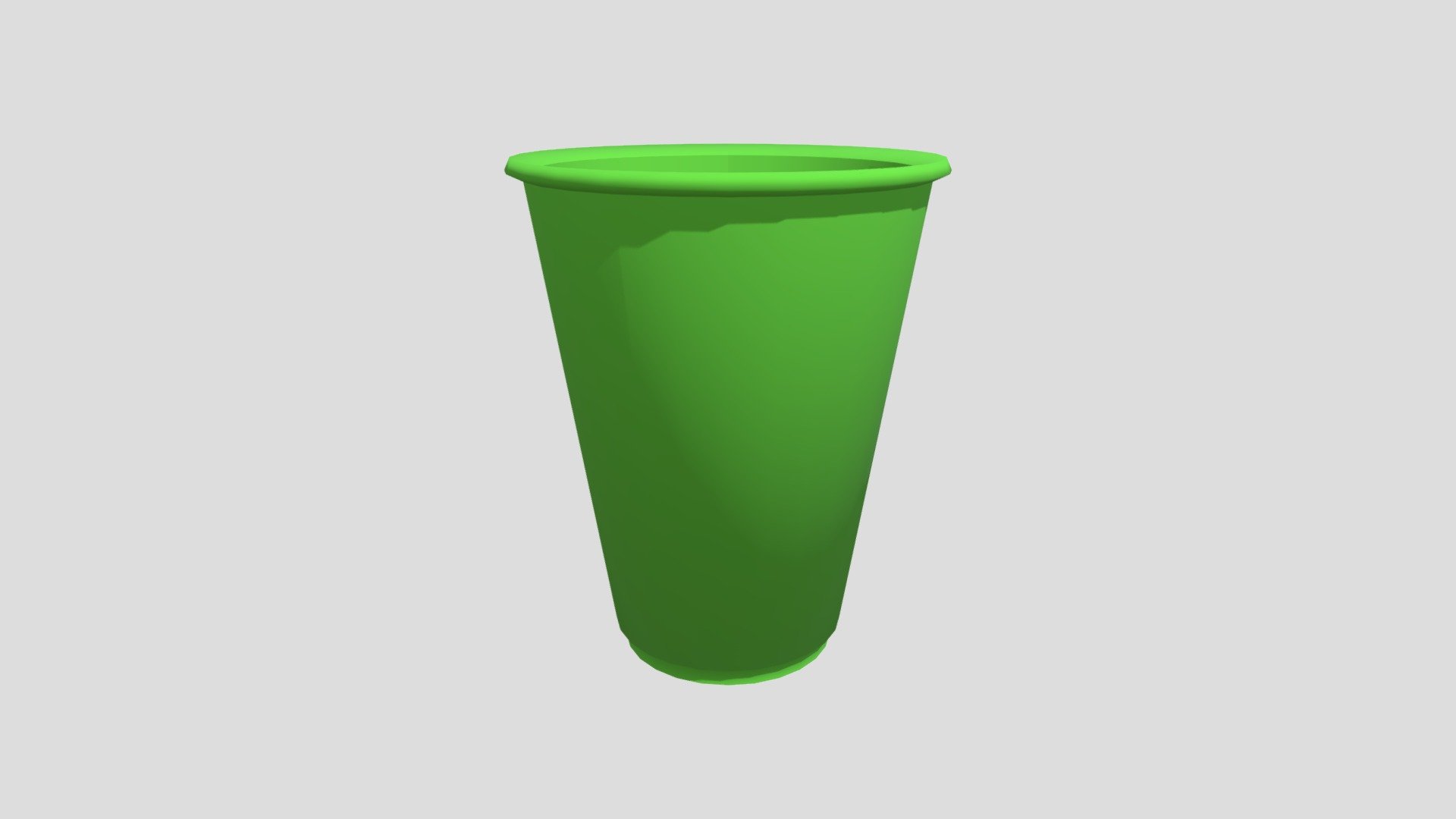 Plastic cup from Poly by Google - Download Free 3D model by IronEqual ...