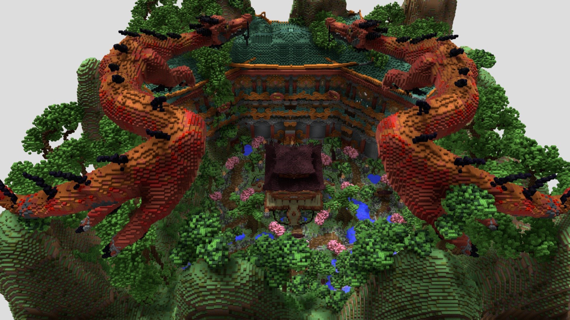 🍣 JAPAN SPAWN/HUB 🍣 - Buy Royalty Free 3D model by NetherixStudios ...