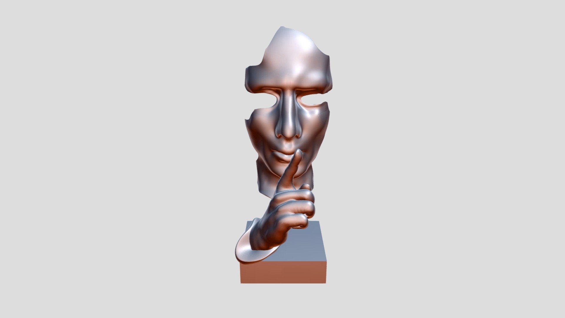 face statue 1 - 3D model by rex_sagun25 [4152fdd] - Sketchfab