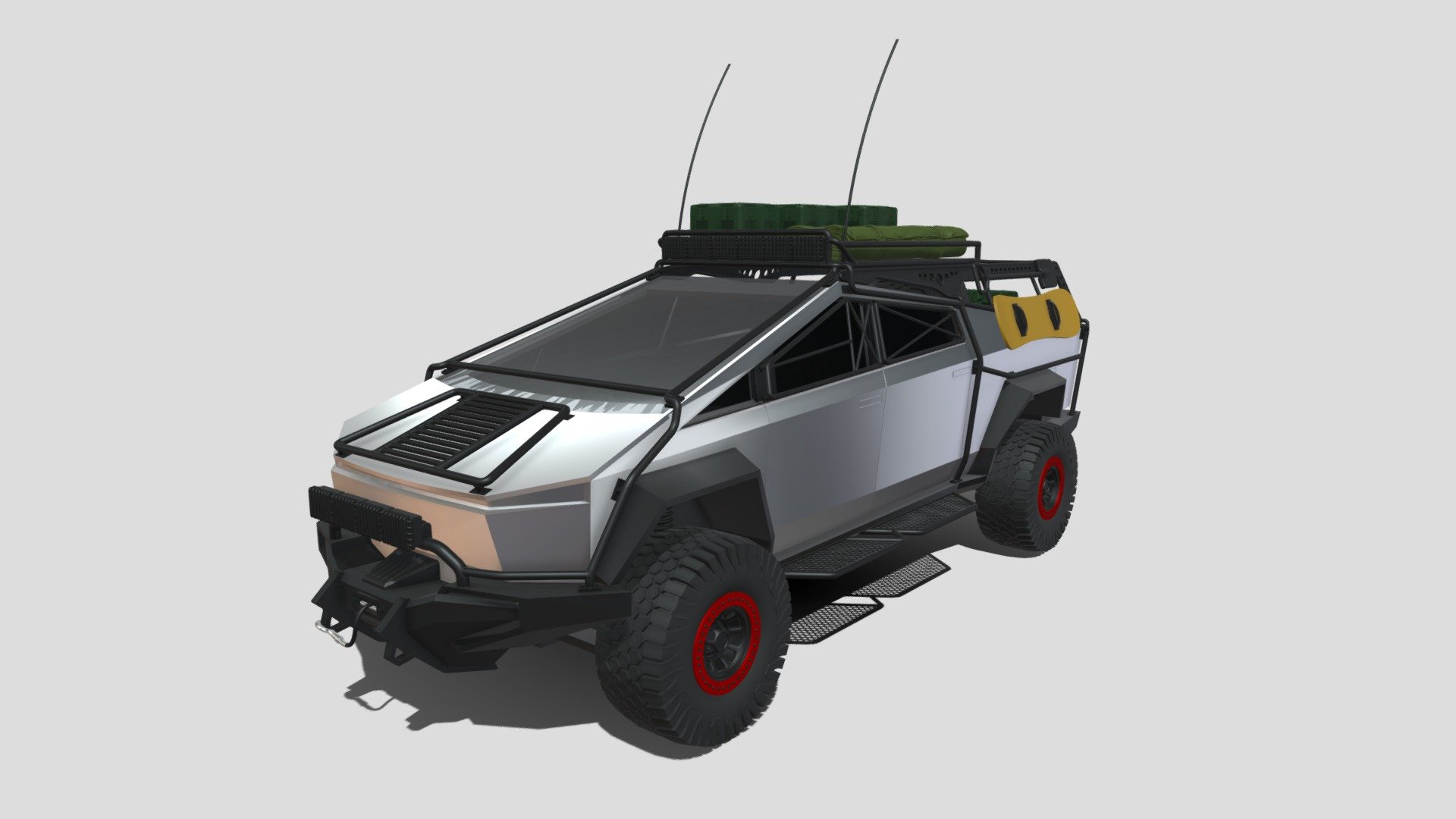 Tesla Cybertruck SUV - 3D model by CGIKnights [4153e2c] - Sketchfab