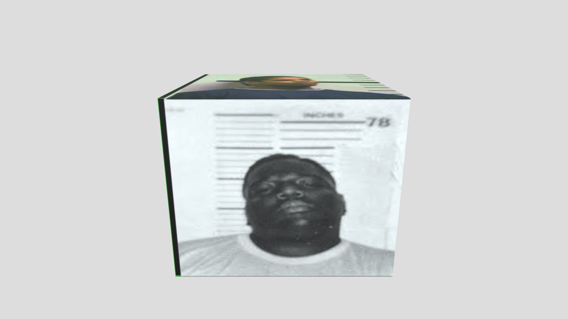 90s mugshot cube - 3D model by StedeBonnet [41540d5] - Sketchfab