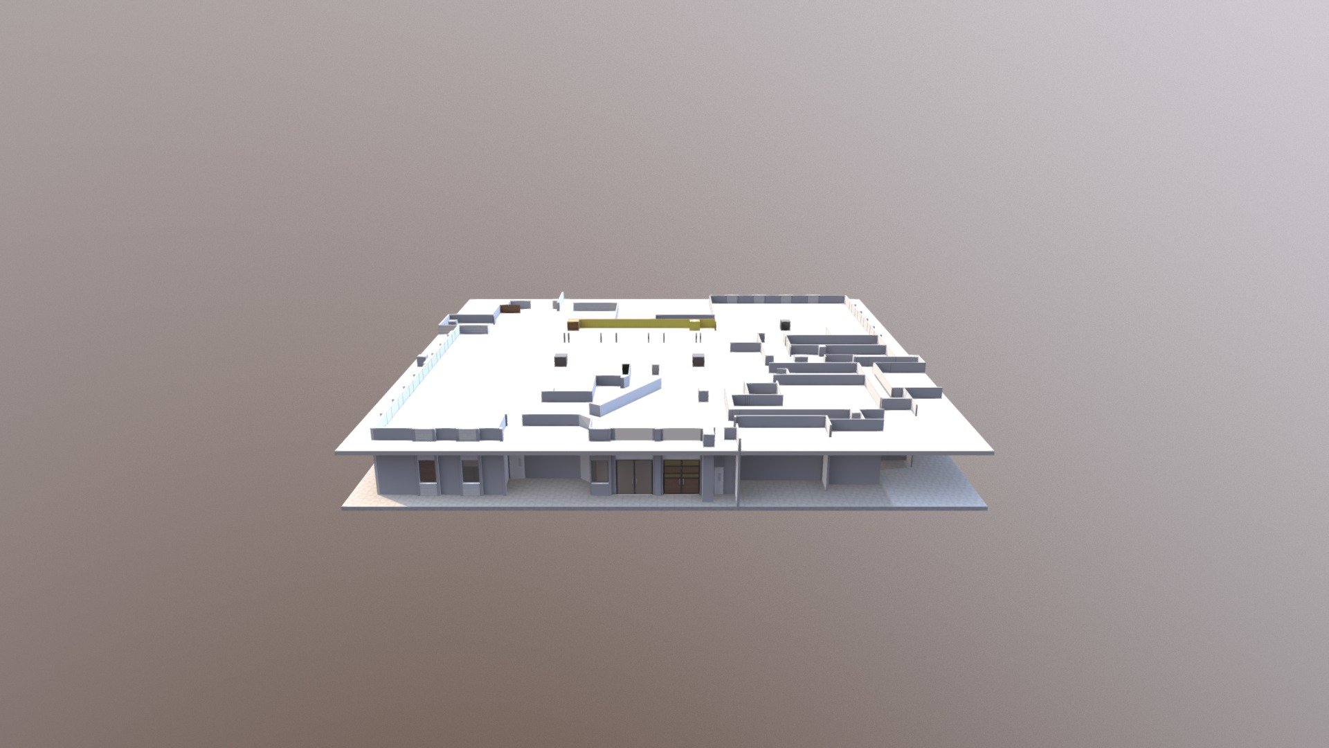 Test_cafeteria_3 - 3D model by gopal3d [4154839] - Sketchfab