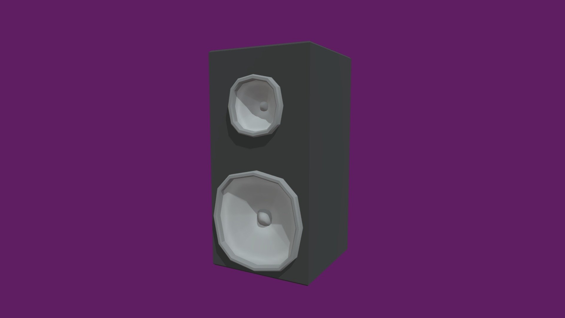 Speaker - 3D model by GreenLight137 [4154b7a] - Sketchfab
