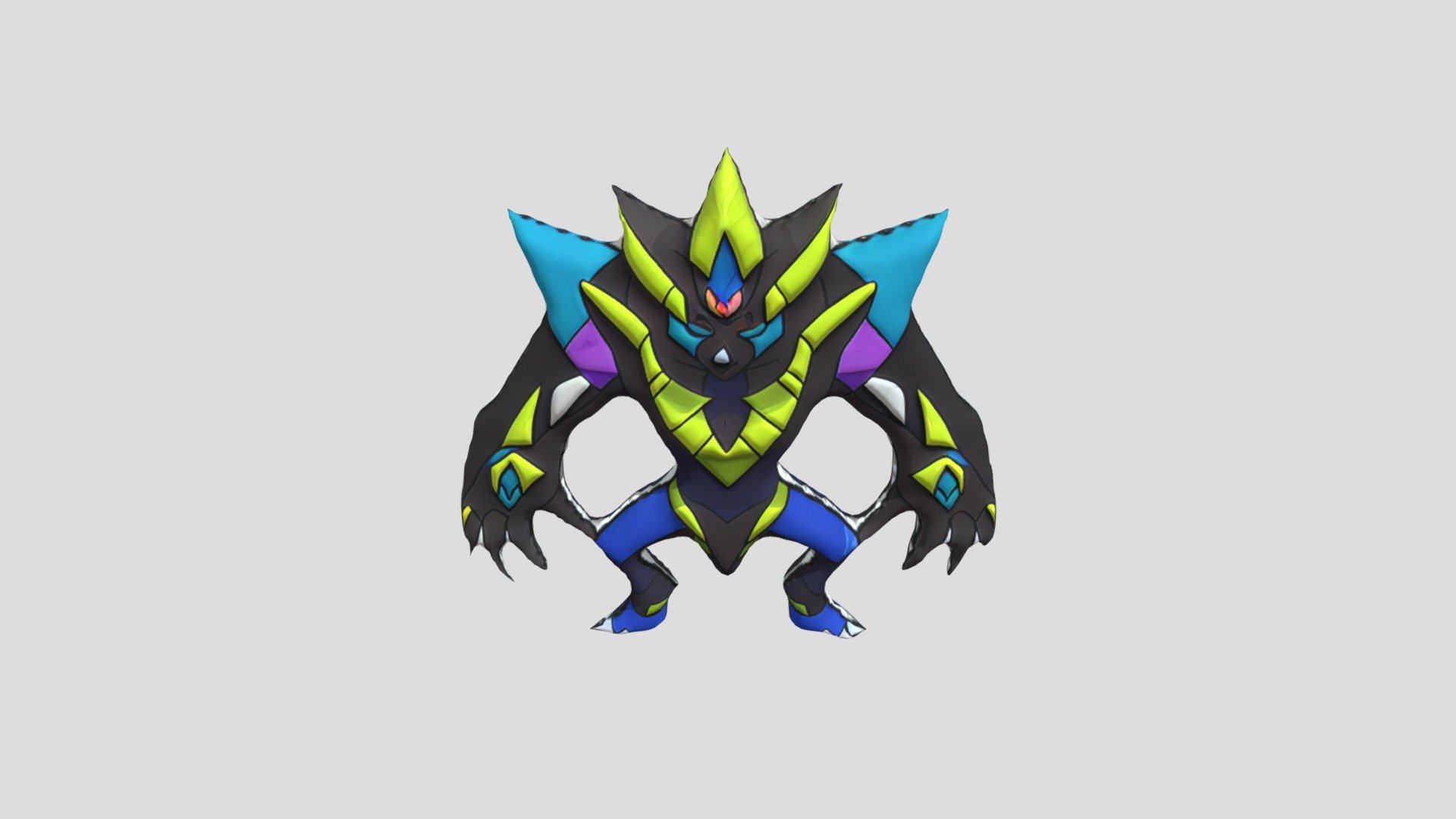 Pokemon Goal 963 - Download Free 3D model by klrxyz [4154c34] - Sketchfab