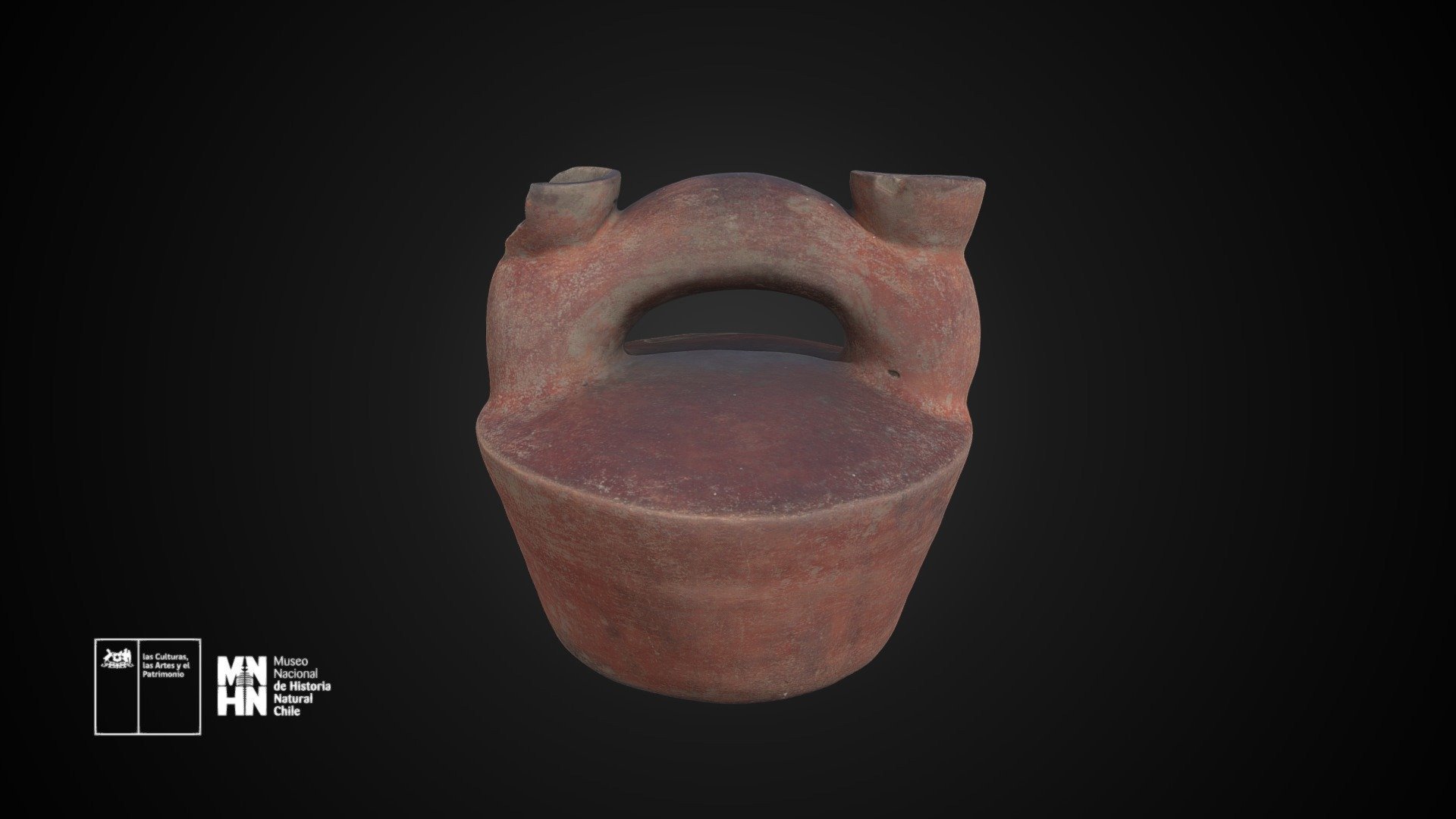 Vasija de doble gollete la zona de Angostura - Download Free 3D model ...