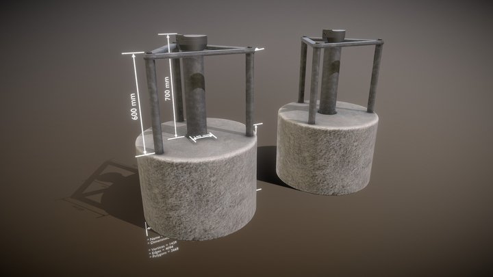 Groundwater-monitoring-wells 3D models - Sketchfab
