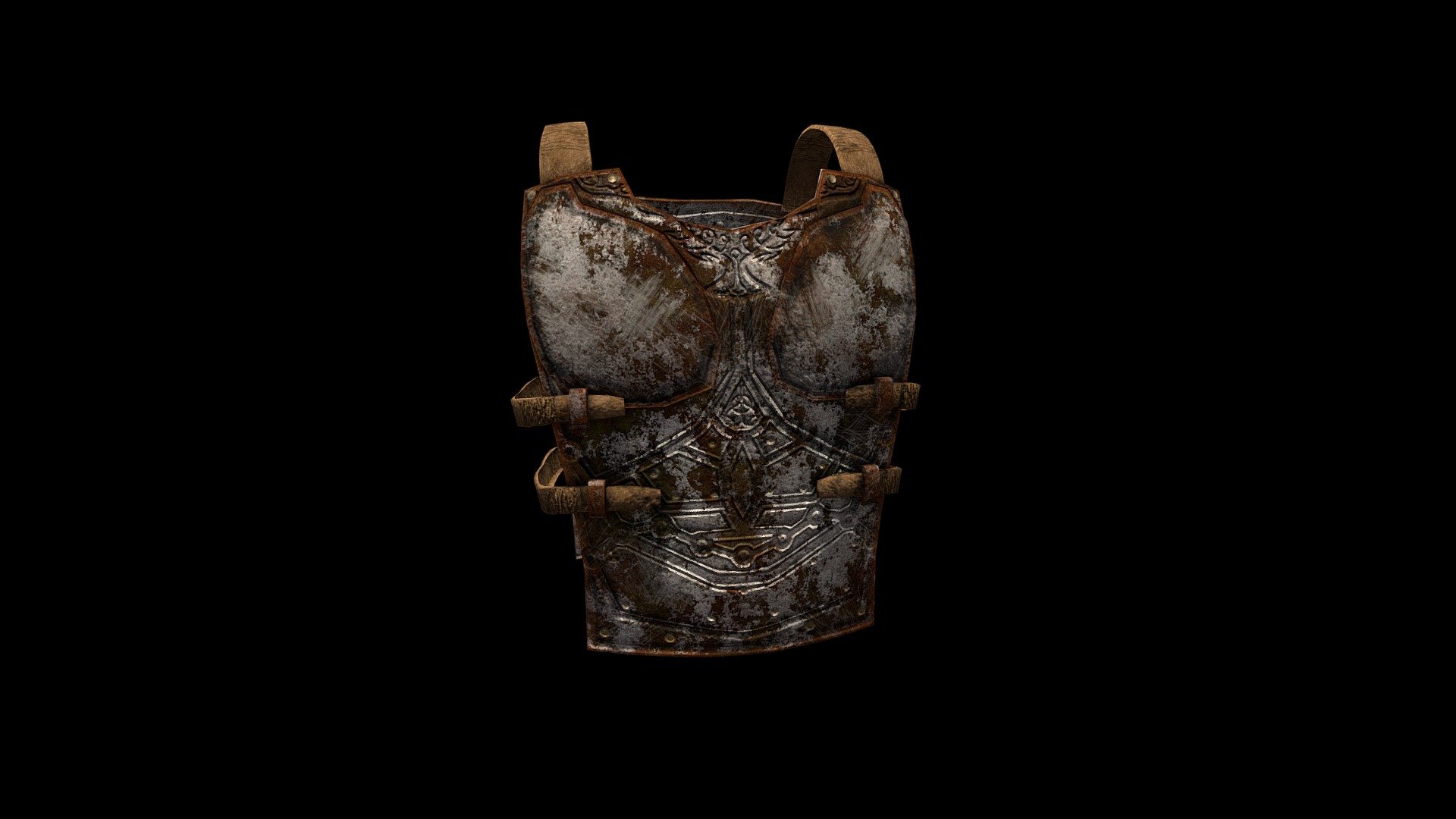 Post- Apocalyptic Chest Armor - 3D model by KimDelaCruz [4156bb7 ...