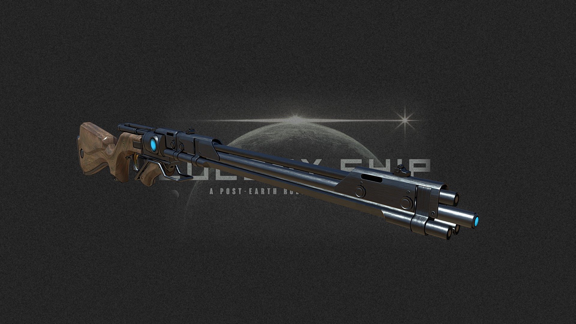 CSG Energy Rifle - 3D model by Barrartist [415976b] - Sketchfab