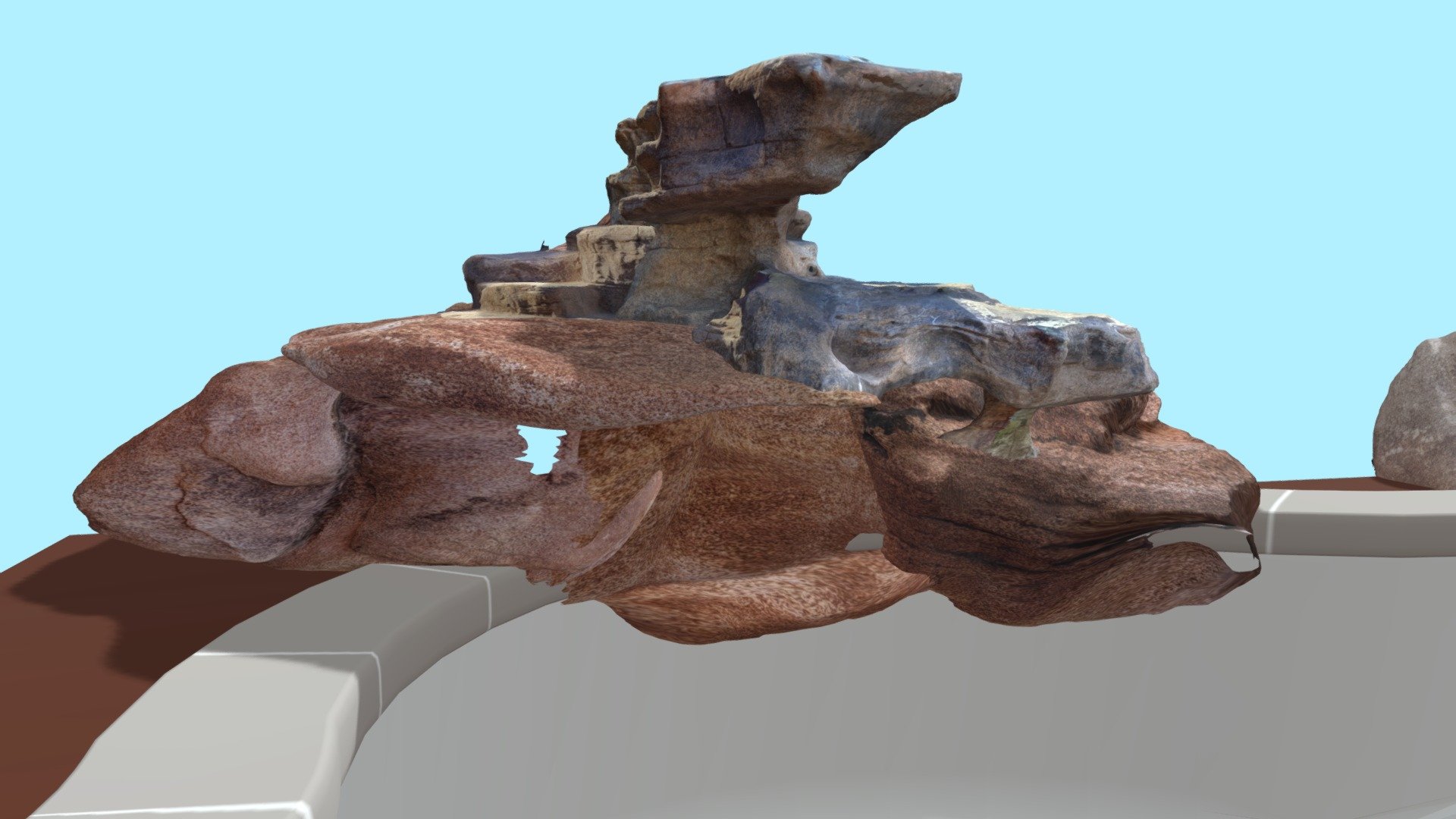 second draft mock up - 3D model by GoochFauxRock [415992d] - Sketchfab