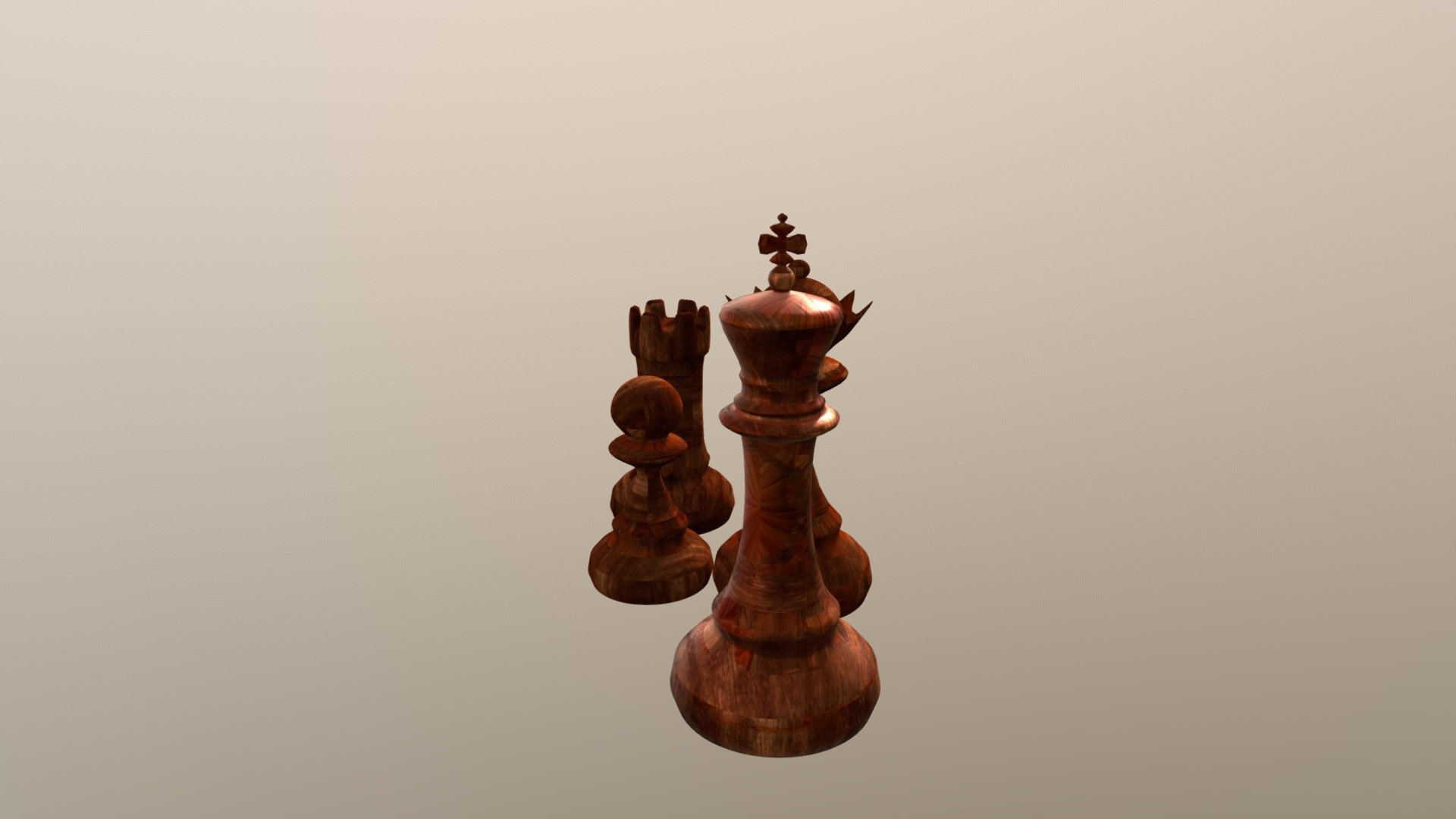 scacchi in legno - 3D model by fabyus95 [415b379] - Sketchfab