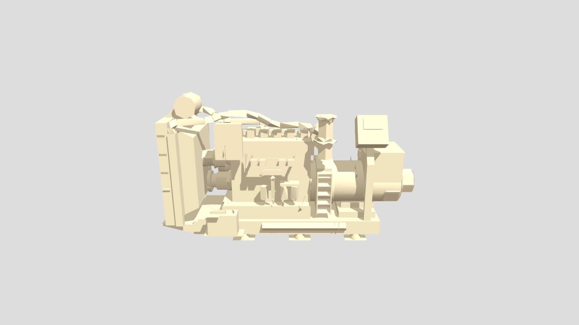 AVEVA Emergency Genset - Download Free 3D model by tartanski [415beed ...