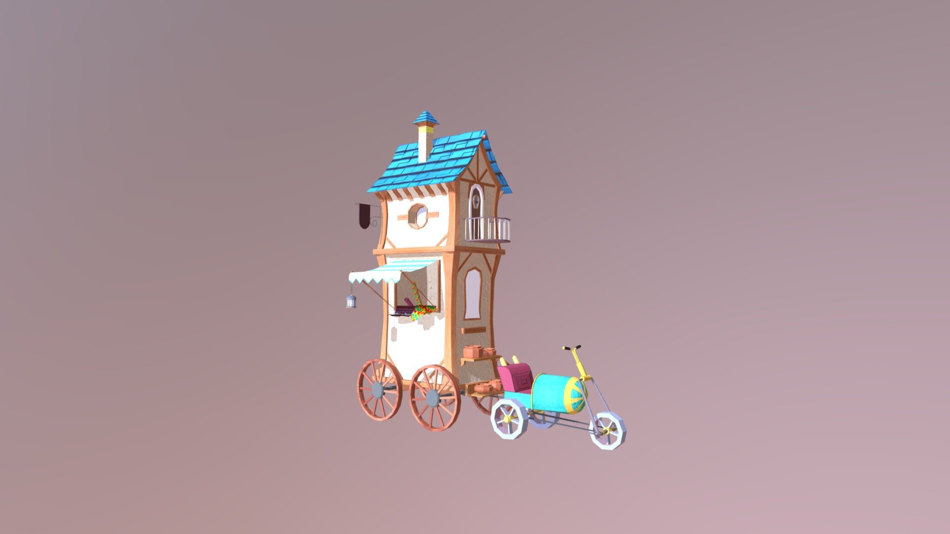 Movable_House - 3D model by saichandan_voddula (@saichandan) [415c243 ...